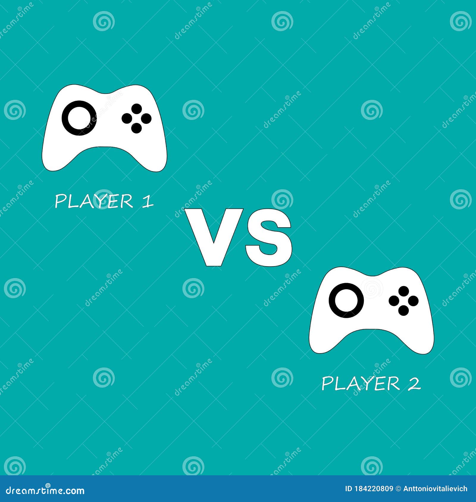 Battle or Competition Concept Template. VS Icon Stock Vector ...