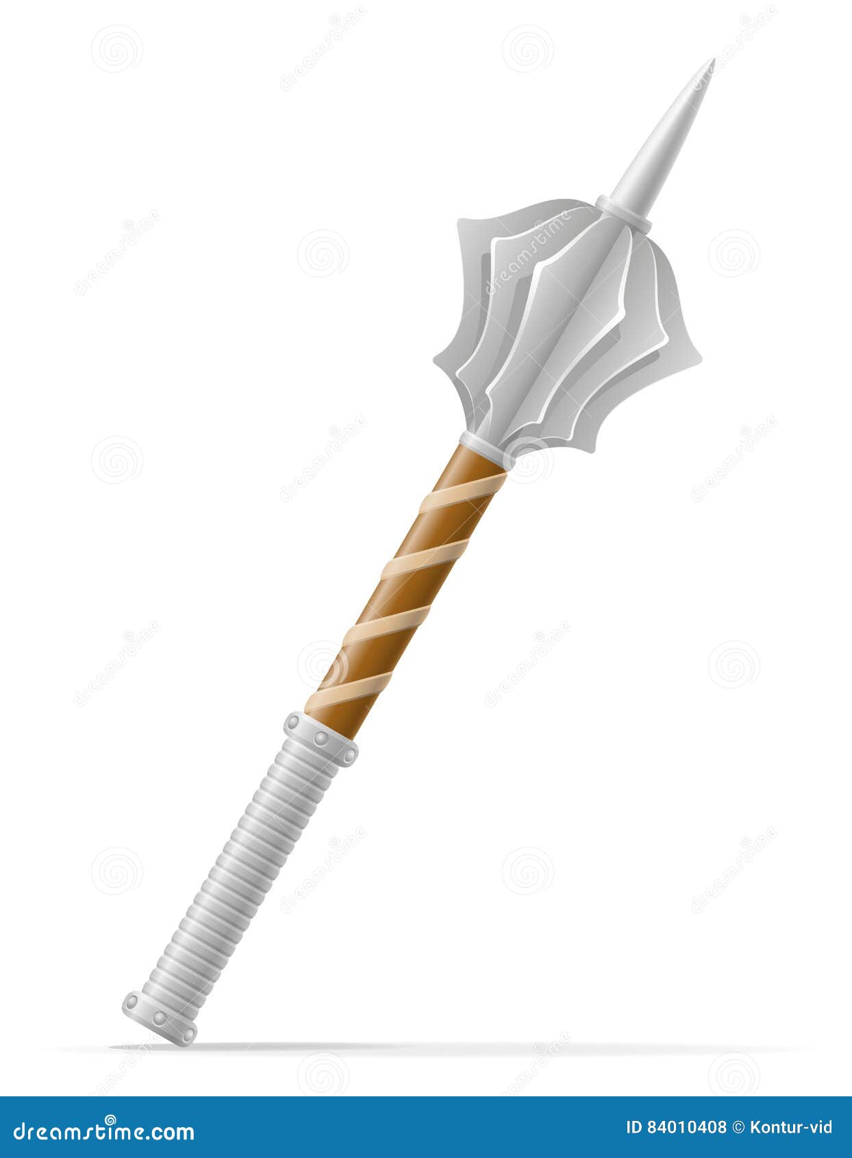 Mace Medieval Weapon Icon Cartoon Vector | CartoonDealer.com #107206705