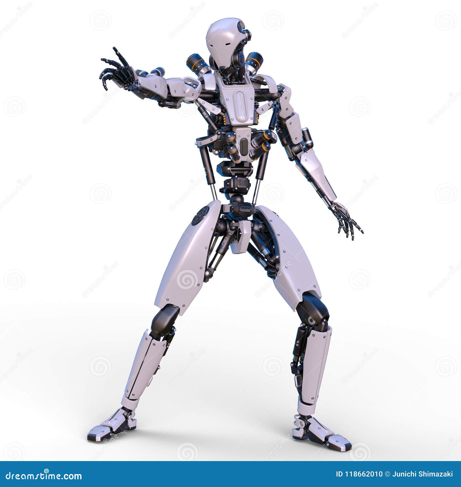 Battle robot stock illustration. Illustration of demand - 118662010