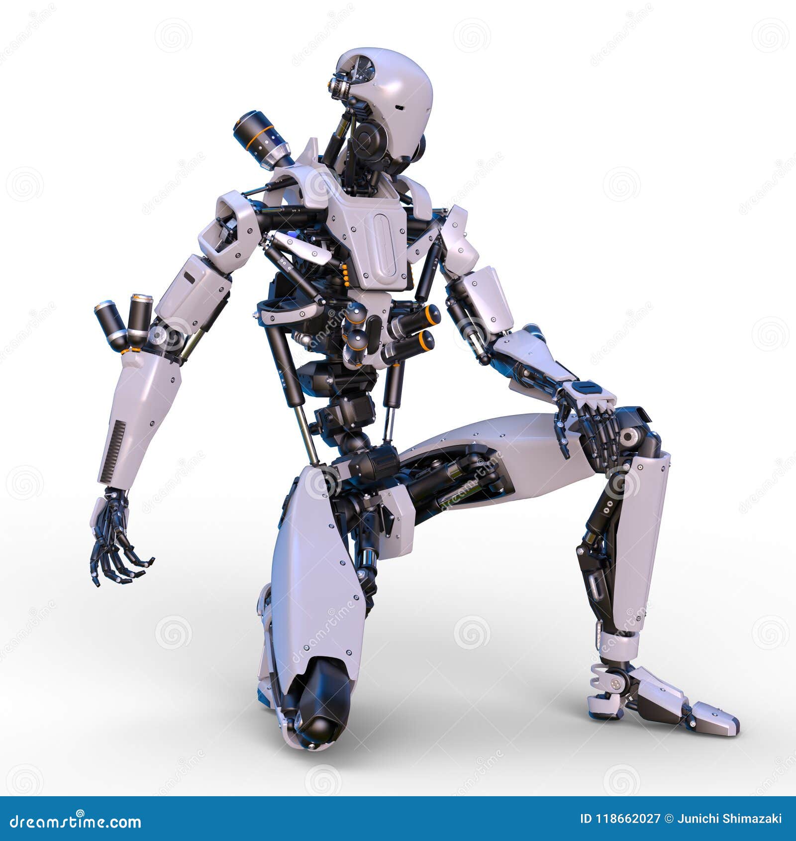 Battle robot stock illustration. Illustration of battle - 118662027