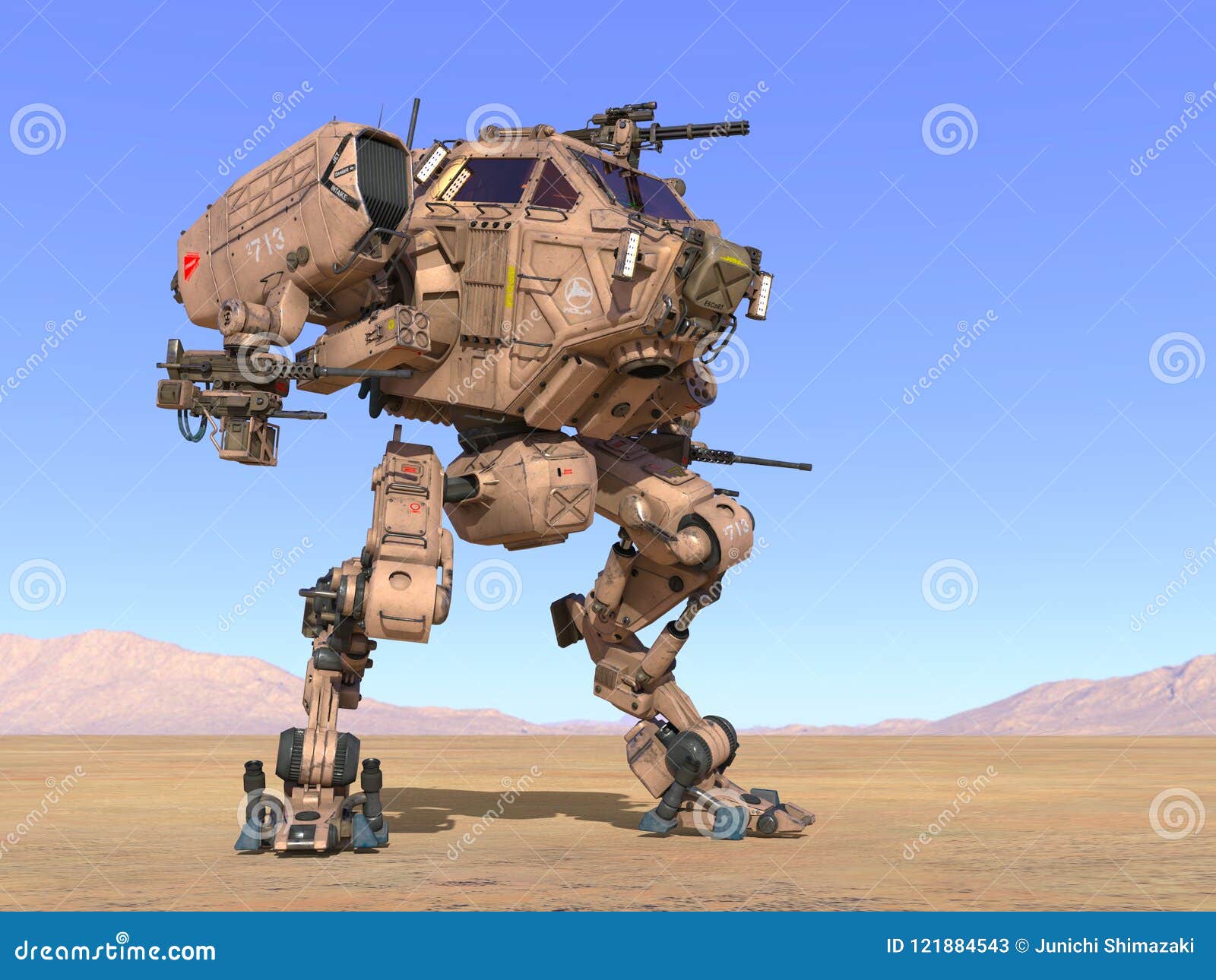 Battle Robot Stock Photo | CartoonDealer.com #57758490