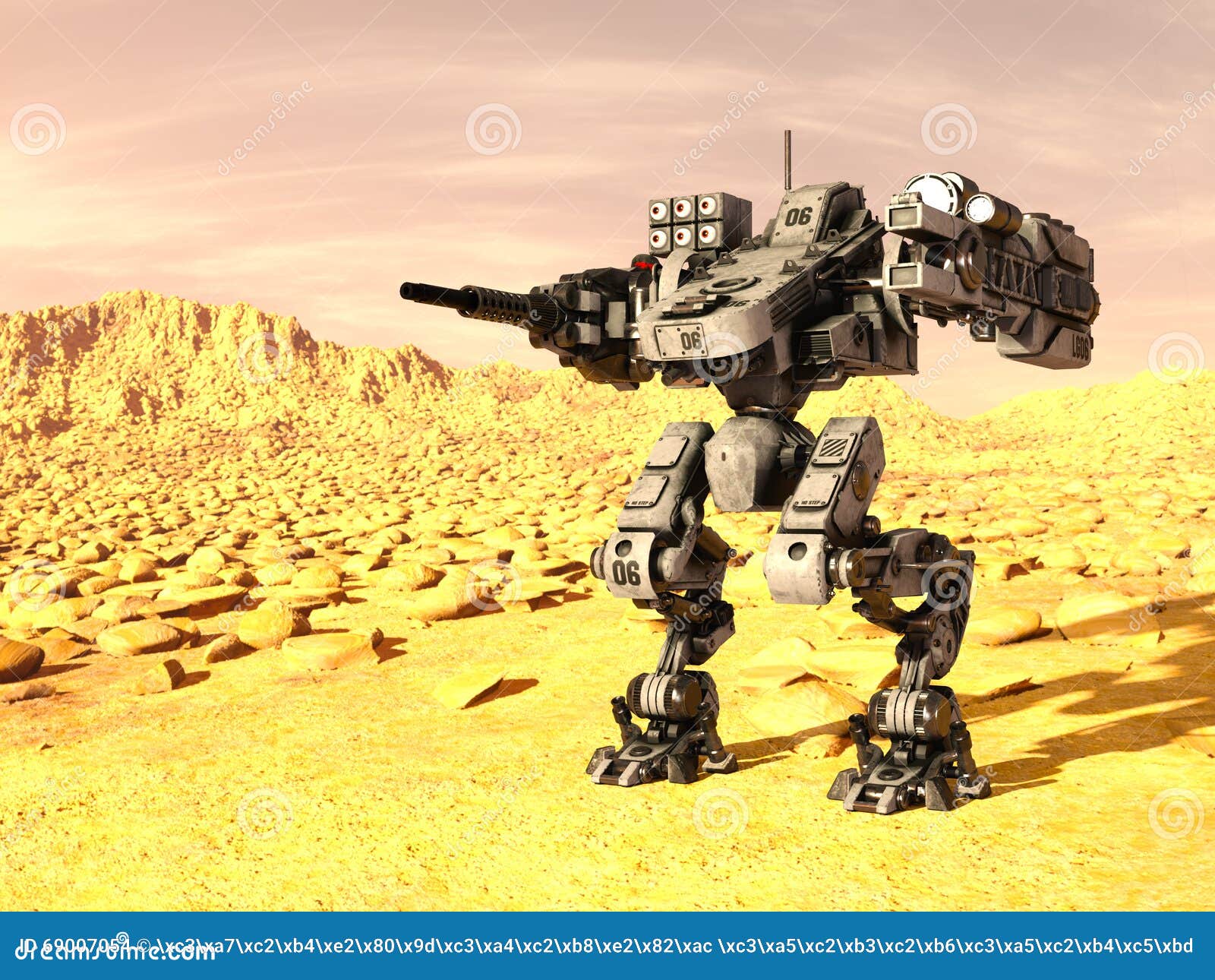 Battle robot stock photo. Image of weapon, attack, cannonball - 69007054