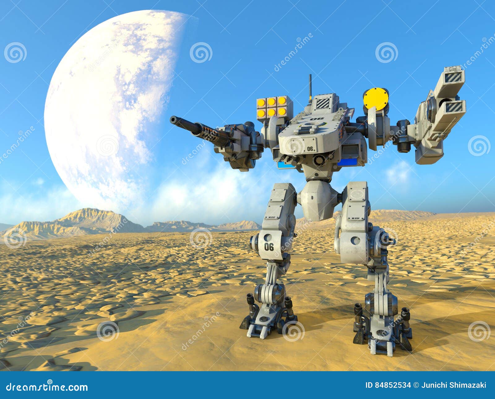 Battle Robot Stock Photo | CartoonDealer.com #57758490