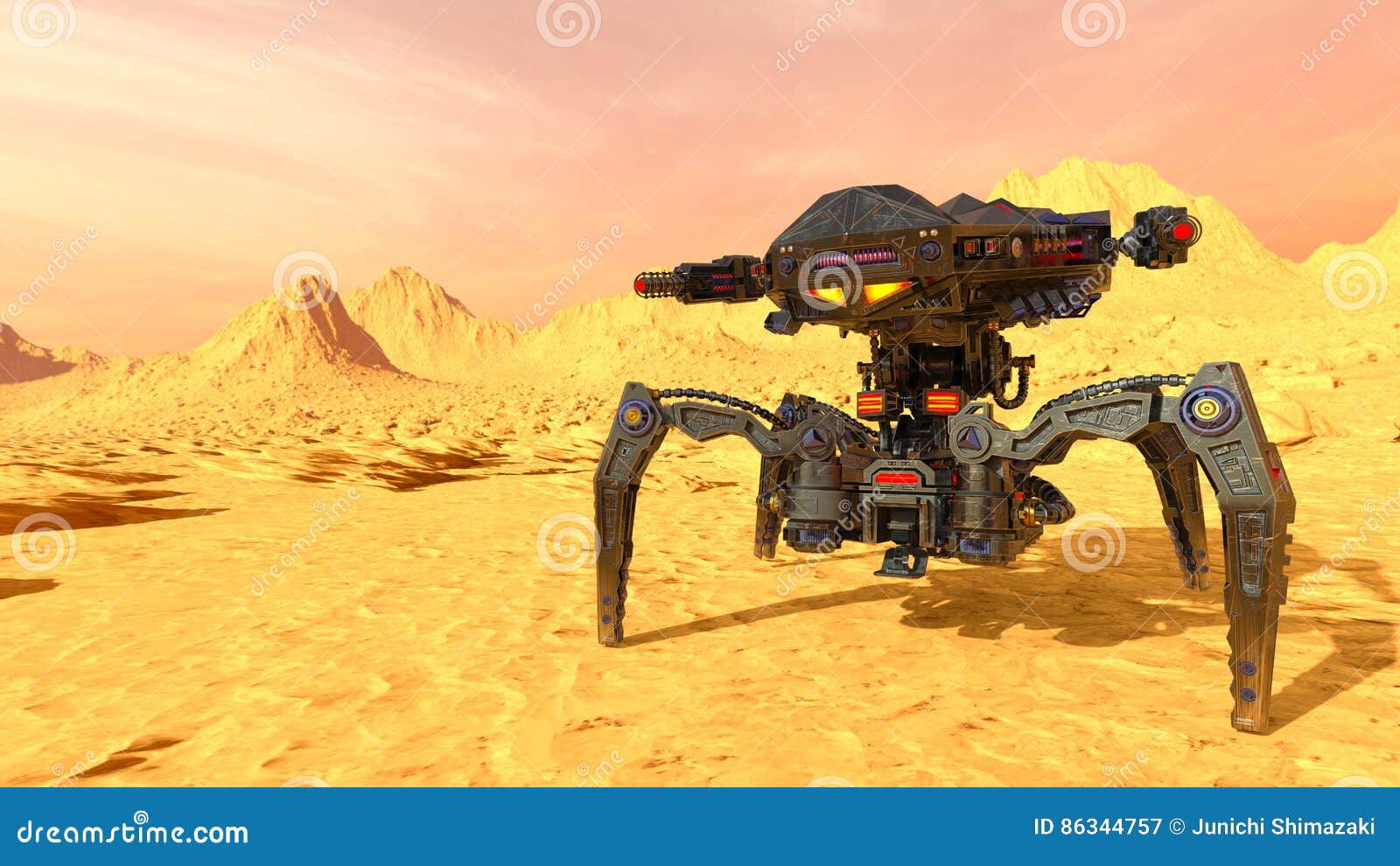 Battle Robot Stock Photo | CartoonDealer.com #57758490