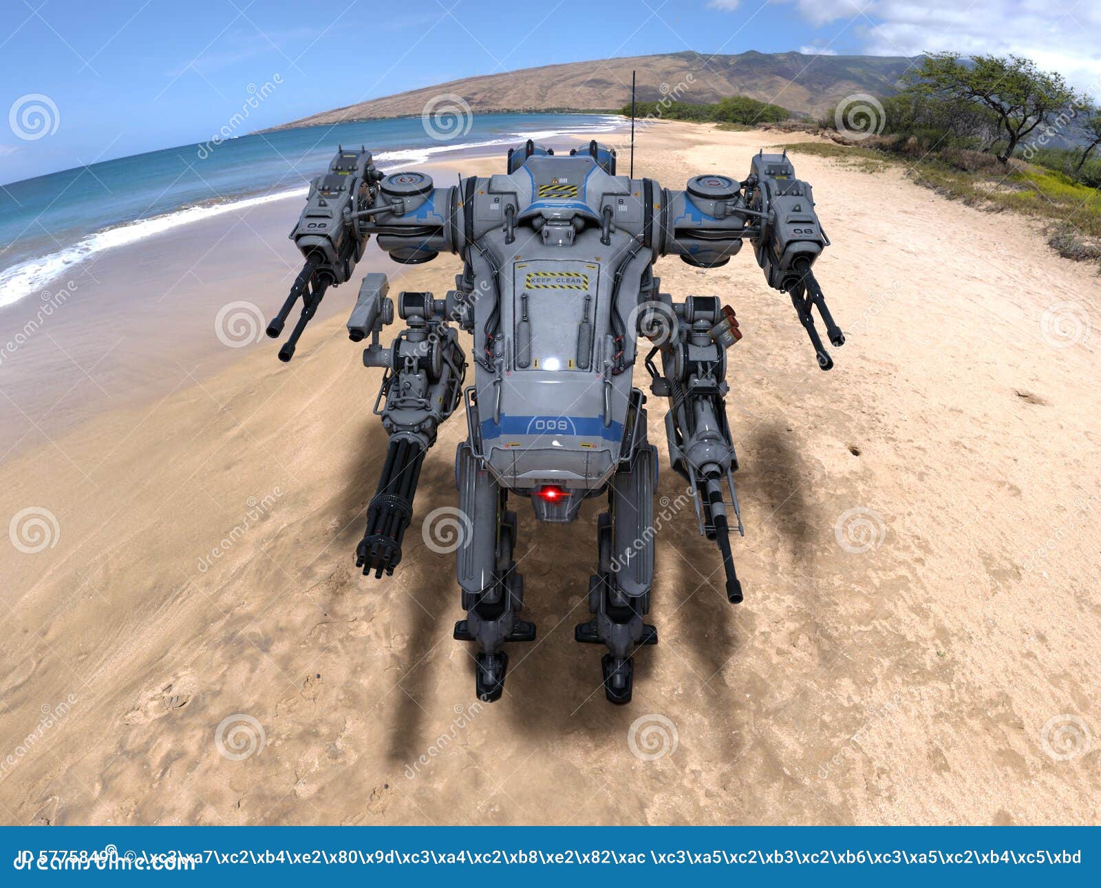 Battle Robot Stock Photo | CartoonDealer.com #57758490