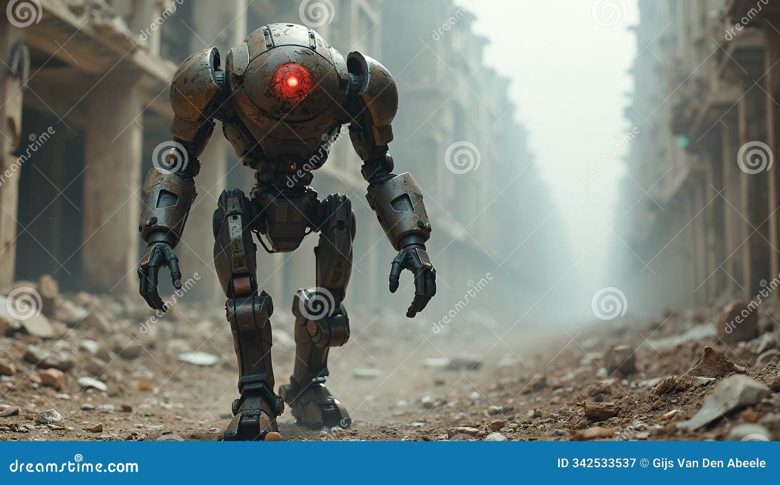 Battle-scarred Fortress, With Guards And Archers Defending Against ...