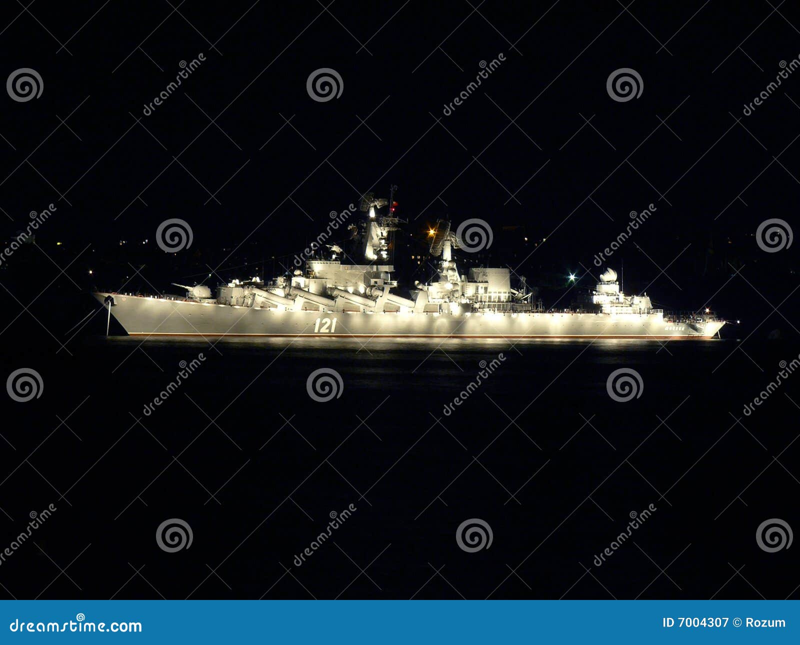 Battle ship stock image. Image of night, pearl, logo, battleship - 7004307