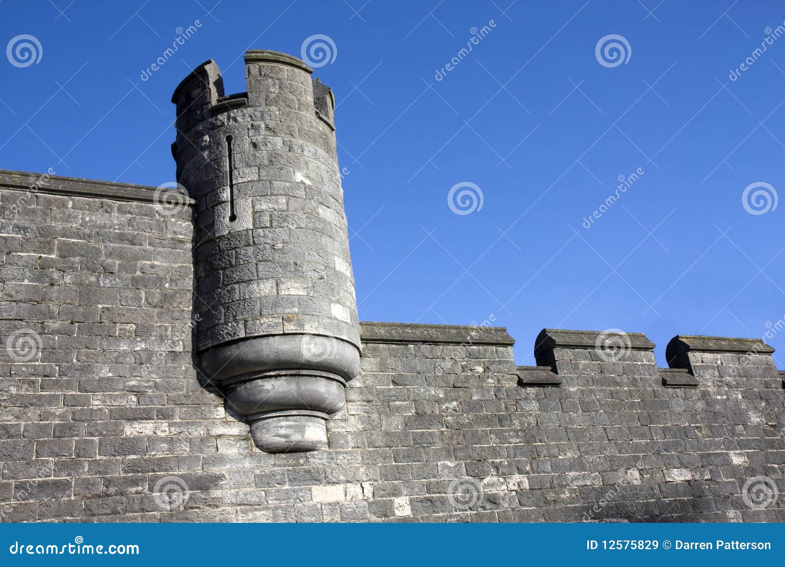 Battlement stock image. Image of castle, ancient, architecture - 12575829
