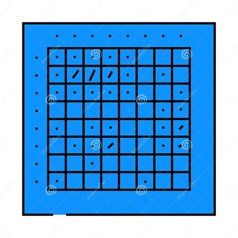 Battleship Board Game Table Icon Color Illustration Stock Vector ... Battleship Board Game Table Icon Color Illustration Stock Vector ...