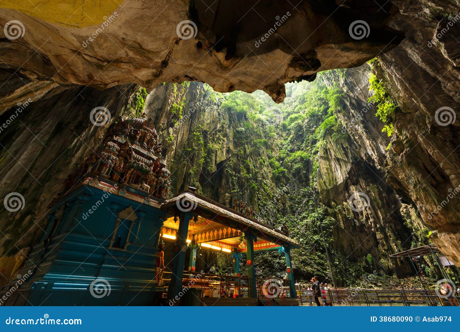 Batu Cave, Malaysia stock photo. Image of beam, holiday - 38680090