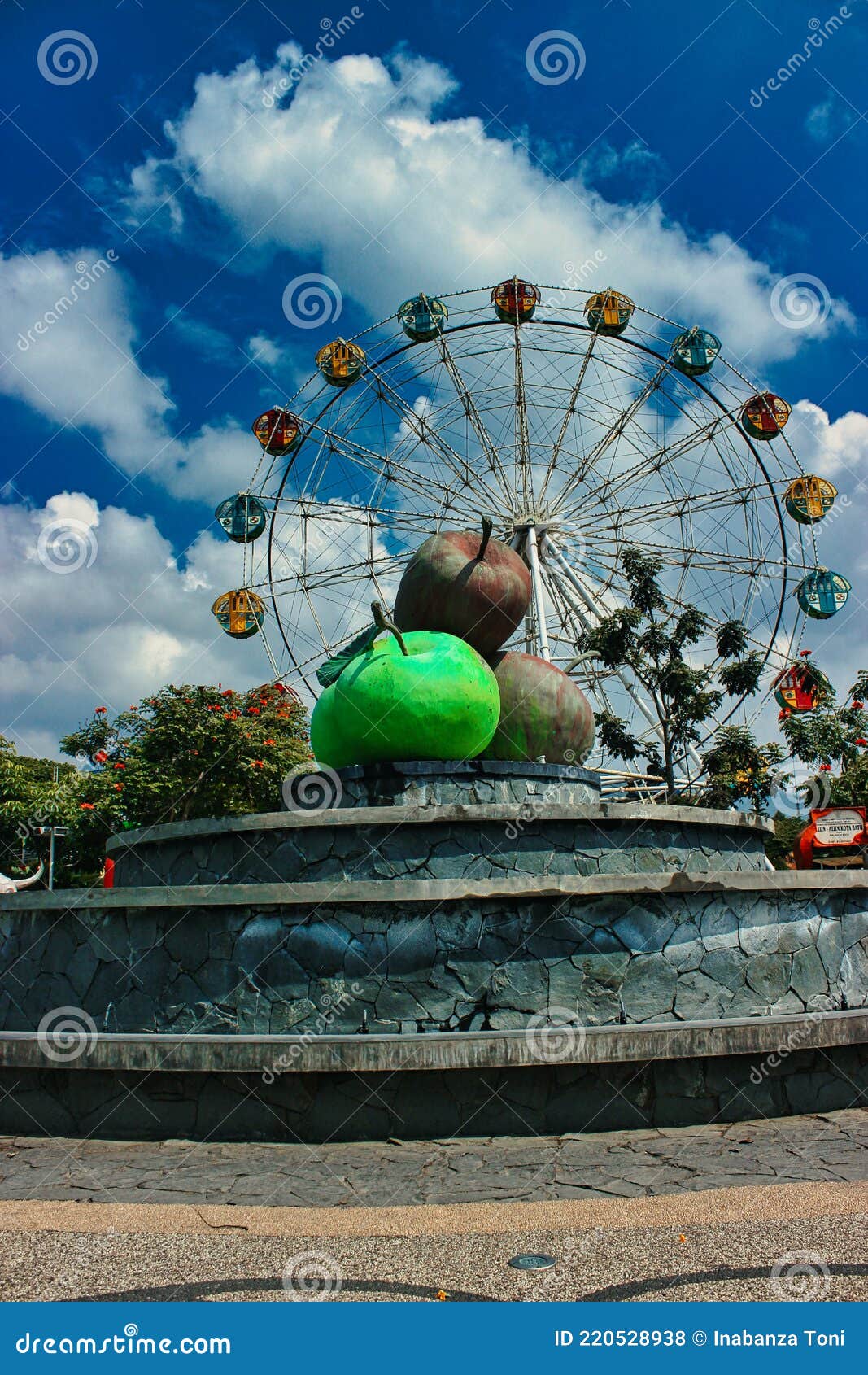 Batu Malang Icon, East Java, Indonesia Stock Photo - Image of ...