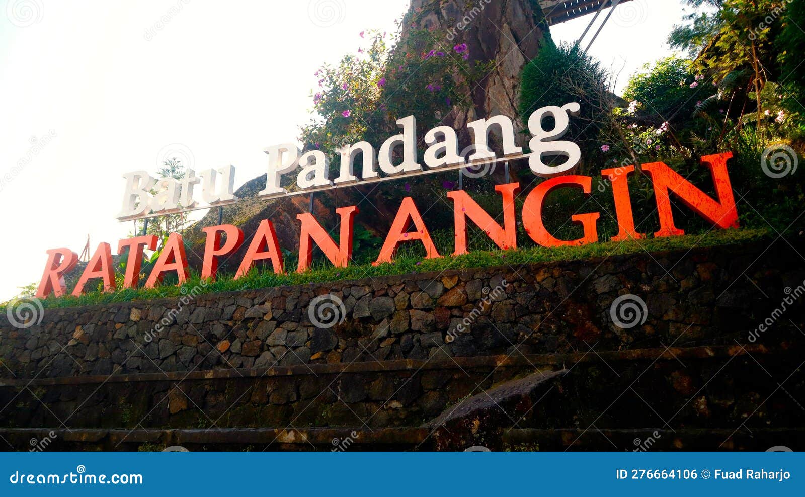 Batu Pandang Ratapan Angin, Dieng, Indonesia Stock Photo - Image of ...