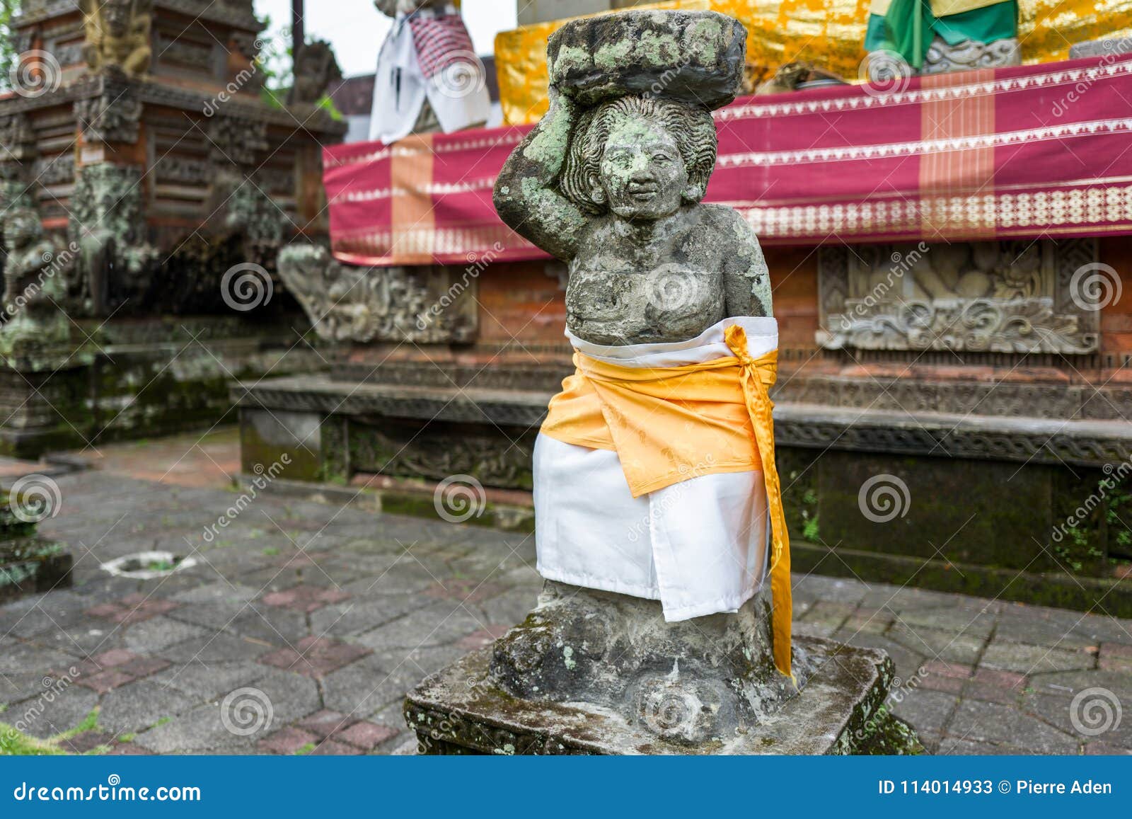 The Batuan temple in Bali stock image. Image of religion - 114014933