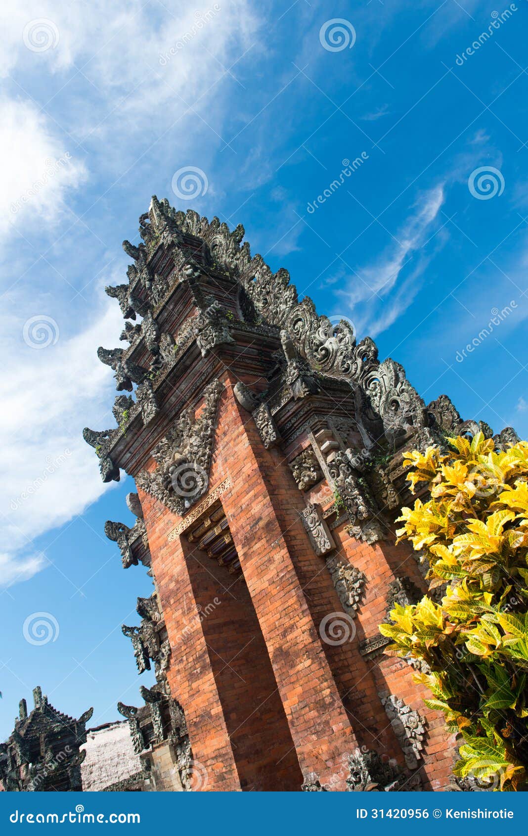 Batuan temple Bali stock photo. Image of holidays, ancient - 31420956