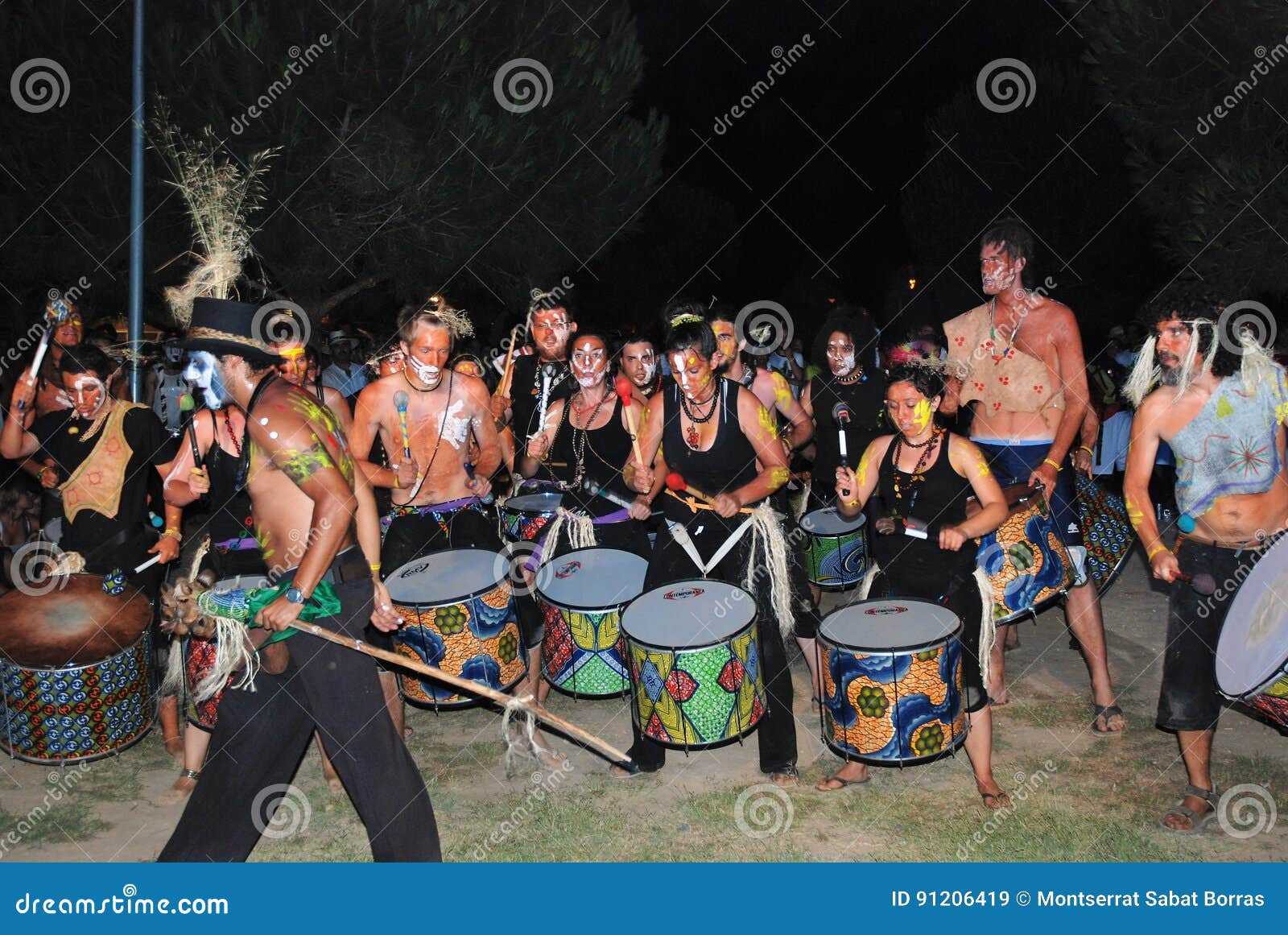 Batucada imagen de archivo editorial. Imagen de influencias - 91206419