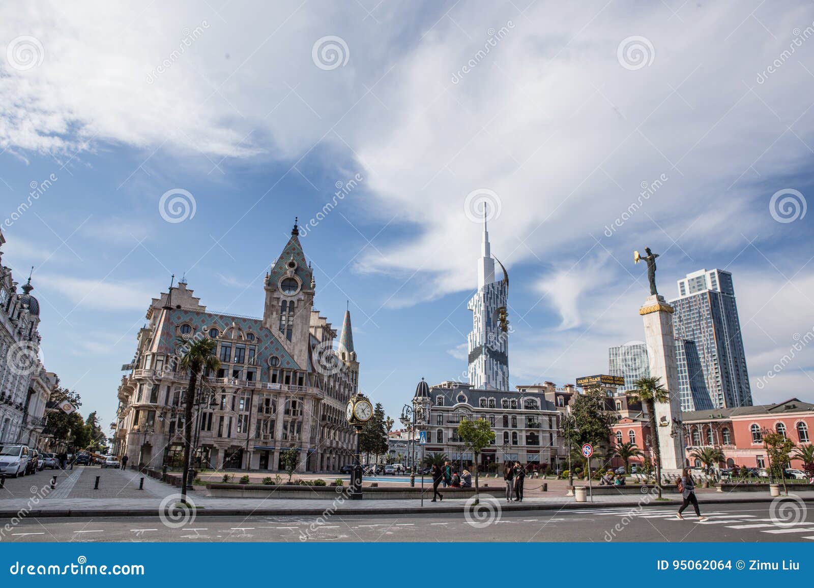Batumi, Georgia - May 11, 2021: Beautiful Building Of Batumi Art ...