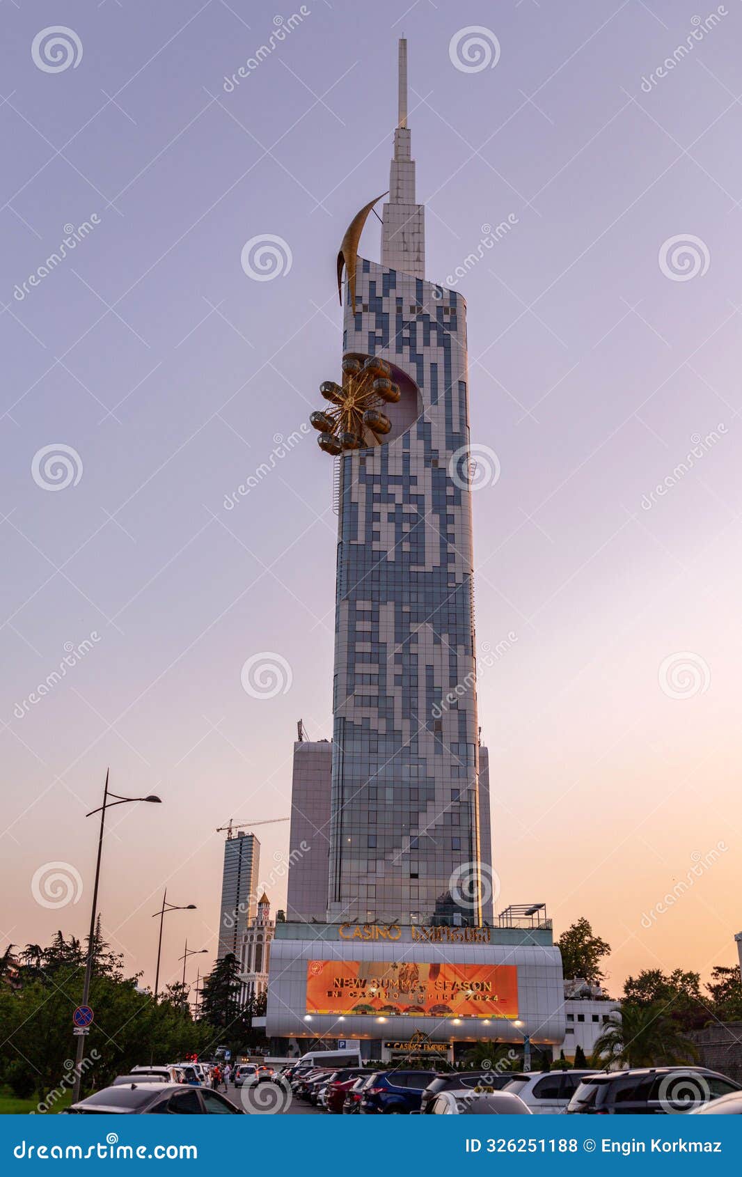 The Batumi Tower in Batumi, Georgia Editorial Stock Photo - Image of ...