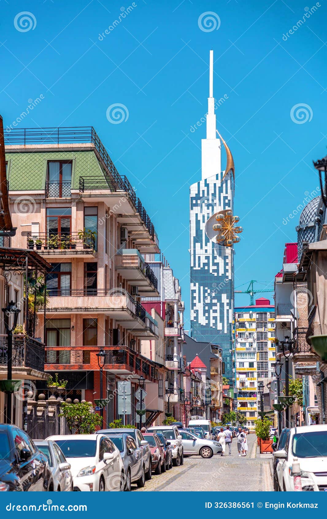 The Batumi Tower in Batumi, Georgia Editorial Photo - Image of ajaria ...