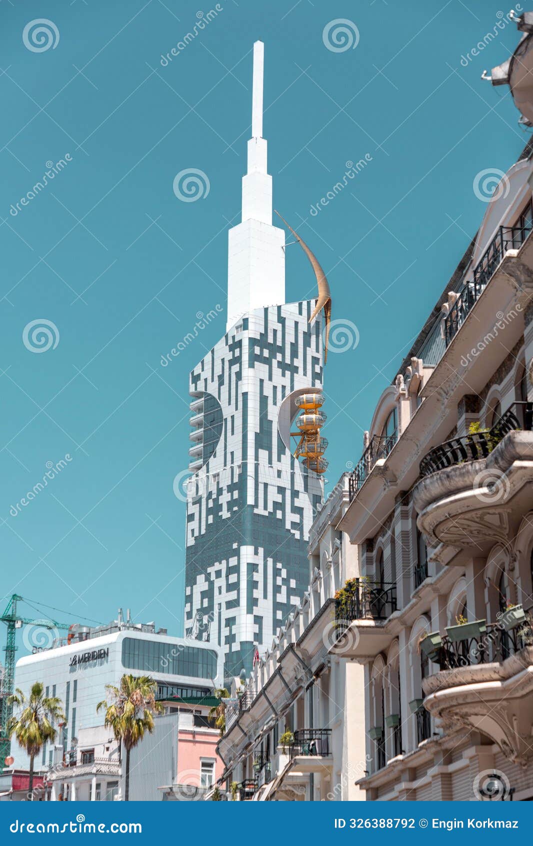 The Batumi Tower in Batumi, Georgia Editorial Photography - Image of ...