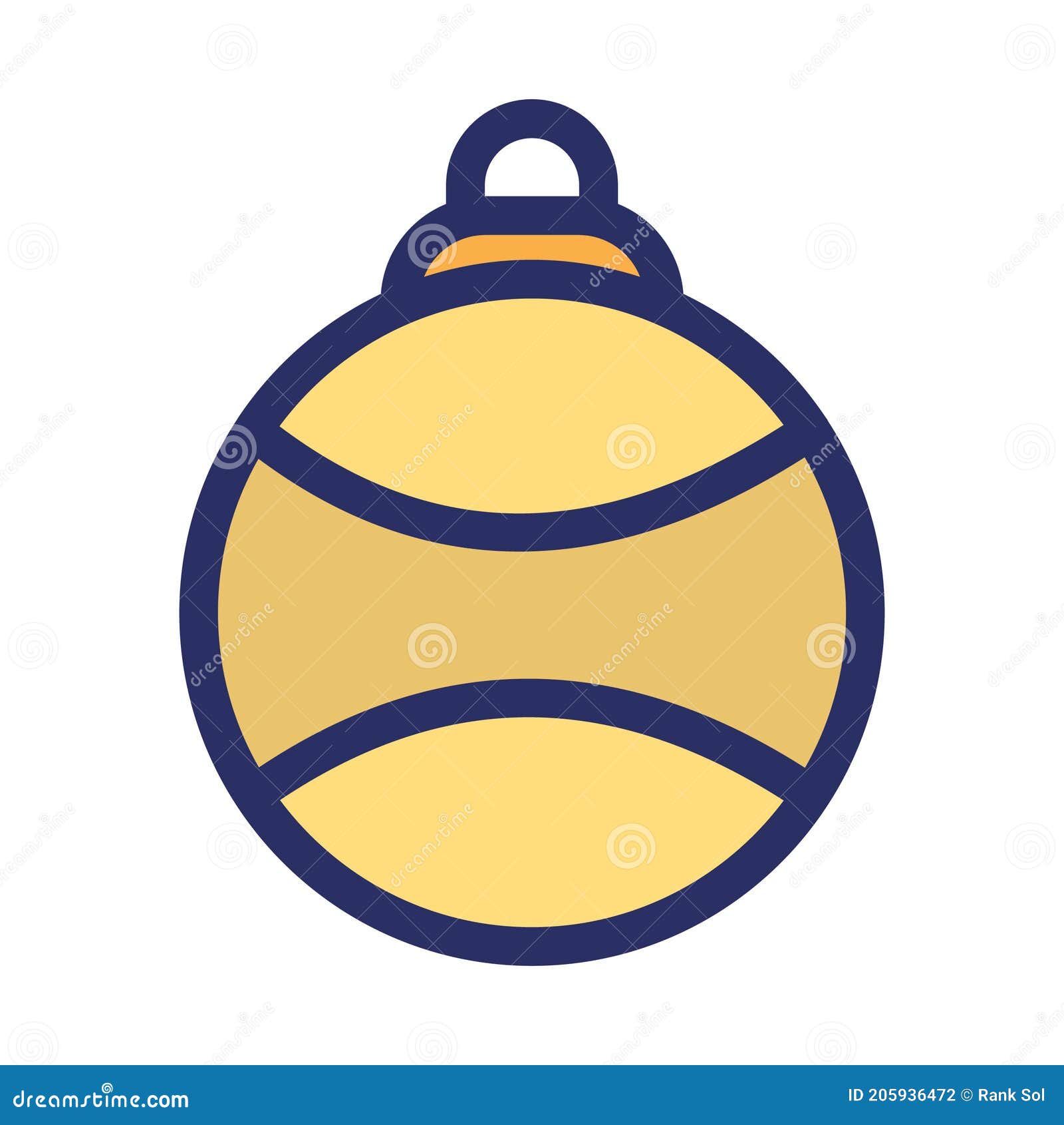 Bauble Isolated Vector Icon that Can Be Easily Modified or Edited Stock ...