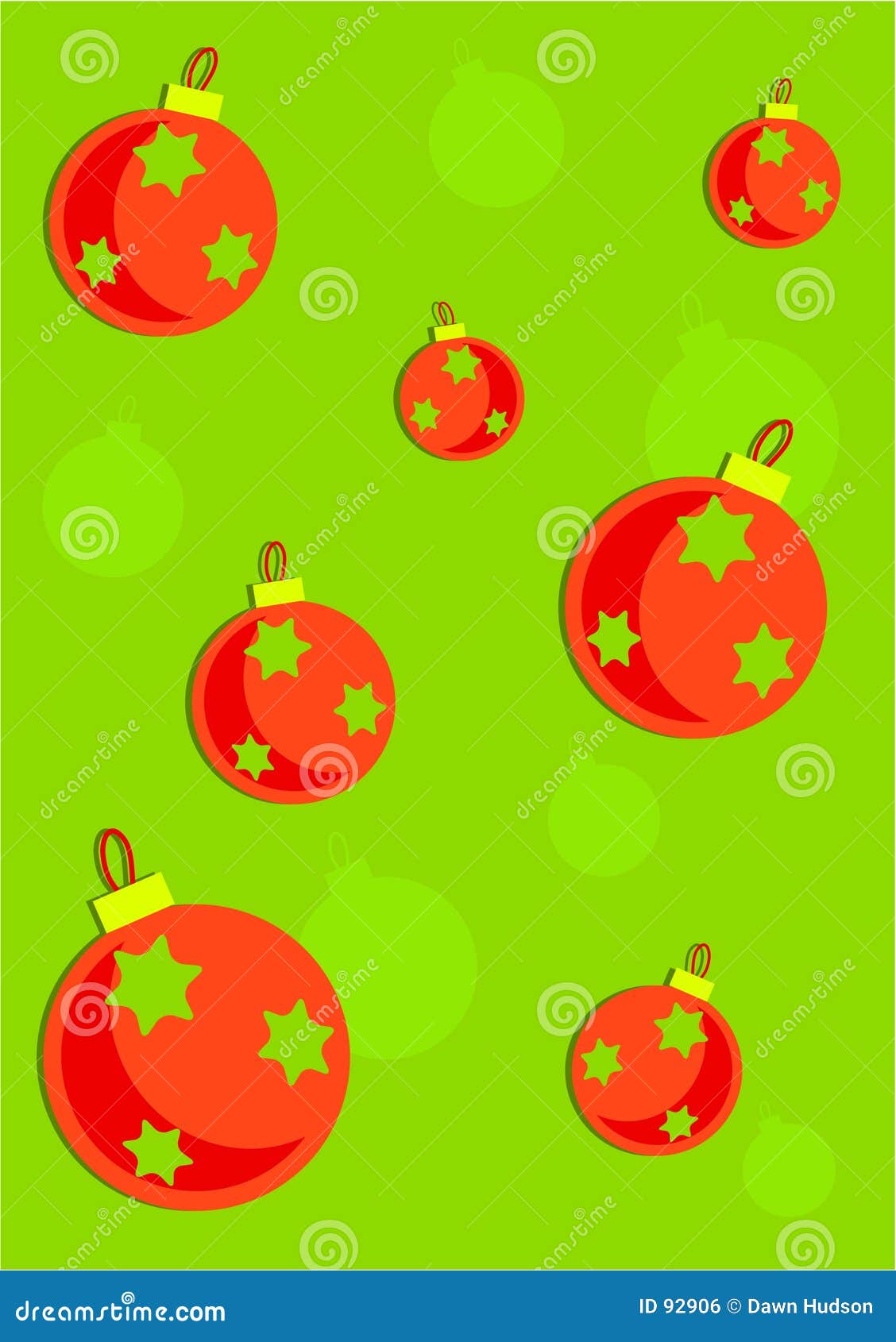 Baubles Background stock vector. Illustration of occasions - 92906