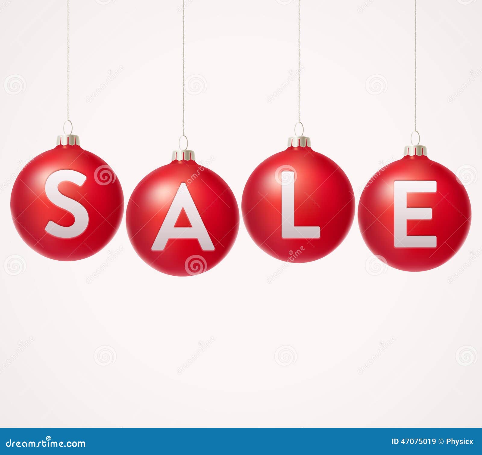 Baubles with sale label stock vector. Illustration of decorative - 47075019