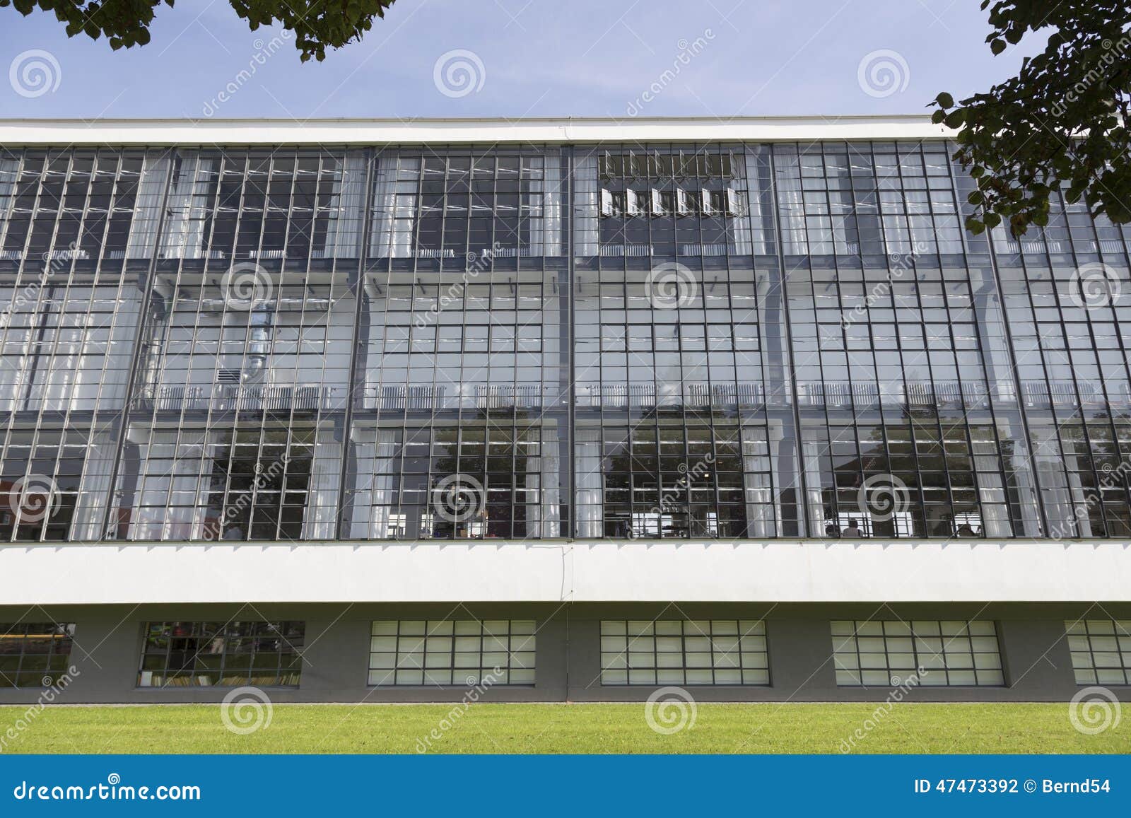 Bauhaus barred windows editorial photography. Image of museum - 47473392