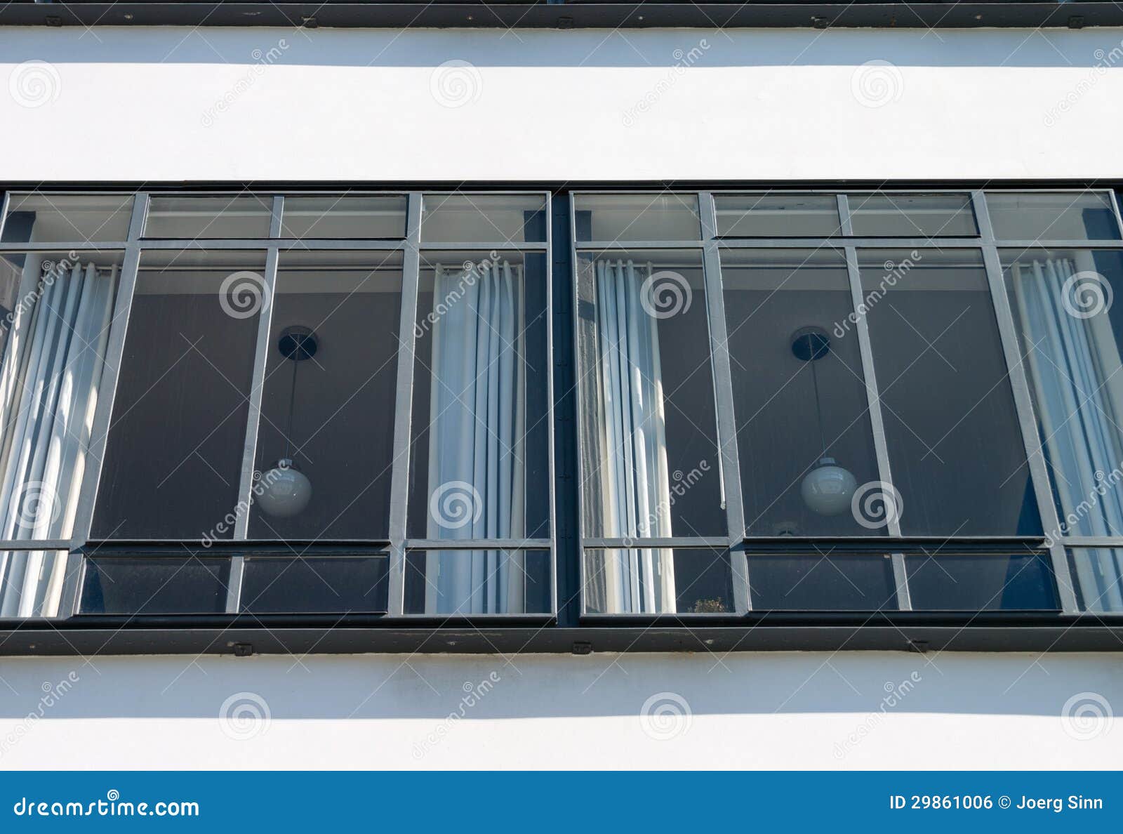 Bauhaus Dessau windows stock photo. Image of bauhaus - 29861006