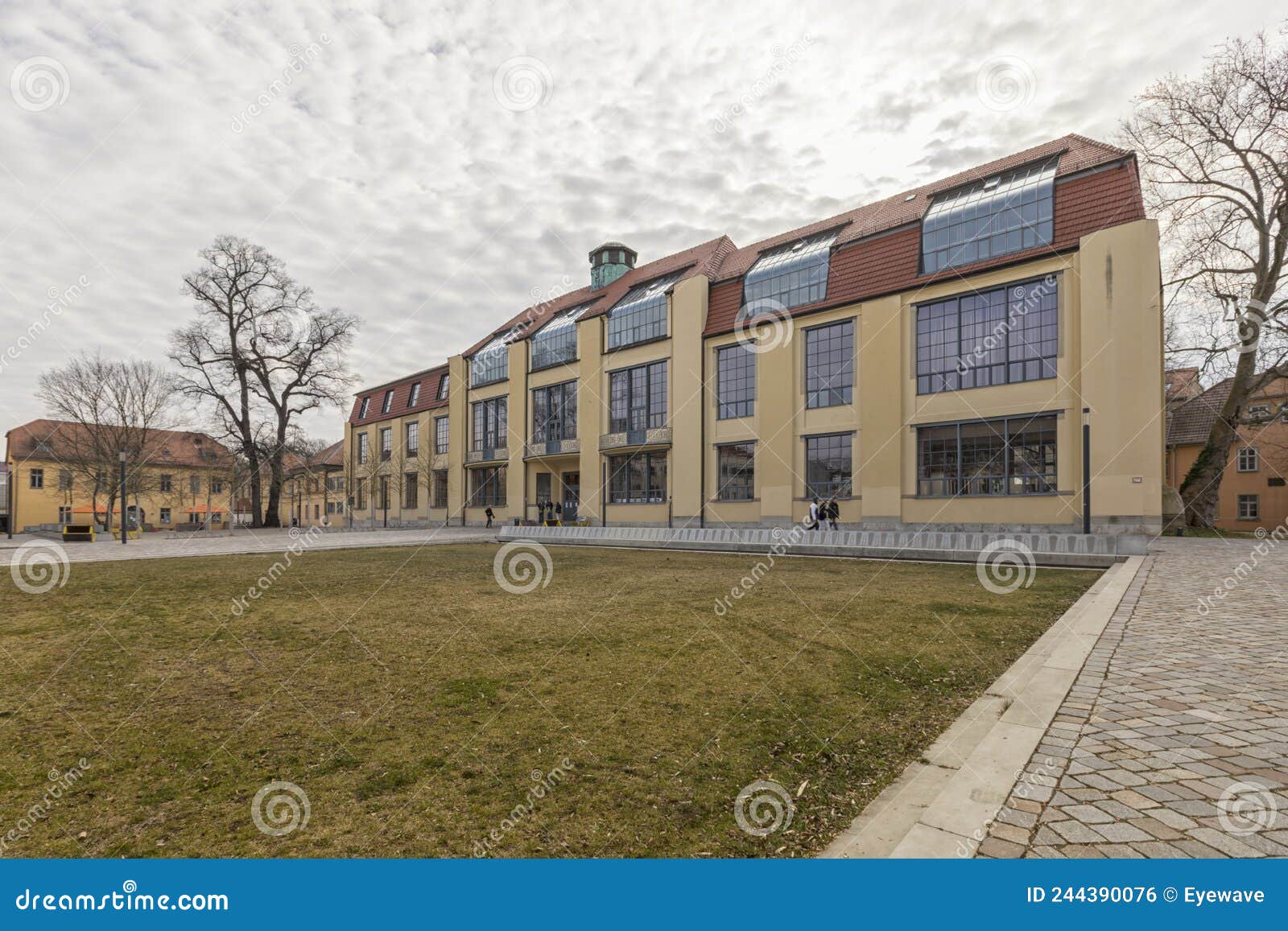 Bauhaus University at Weimar, Campus with Main Building Editorial Photo ...