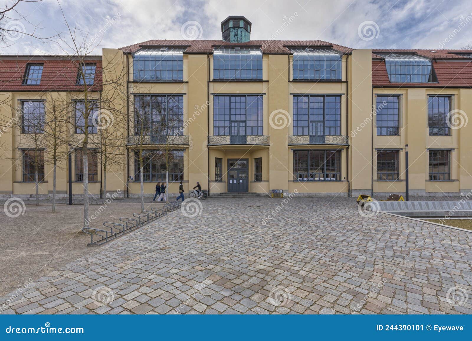 Bauhaus University at Weimar Editorial Photo - Image of entrance ...