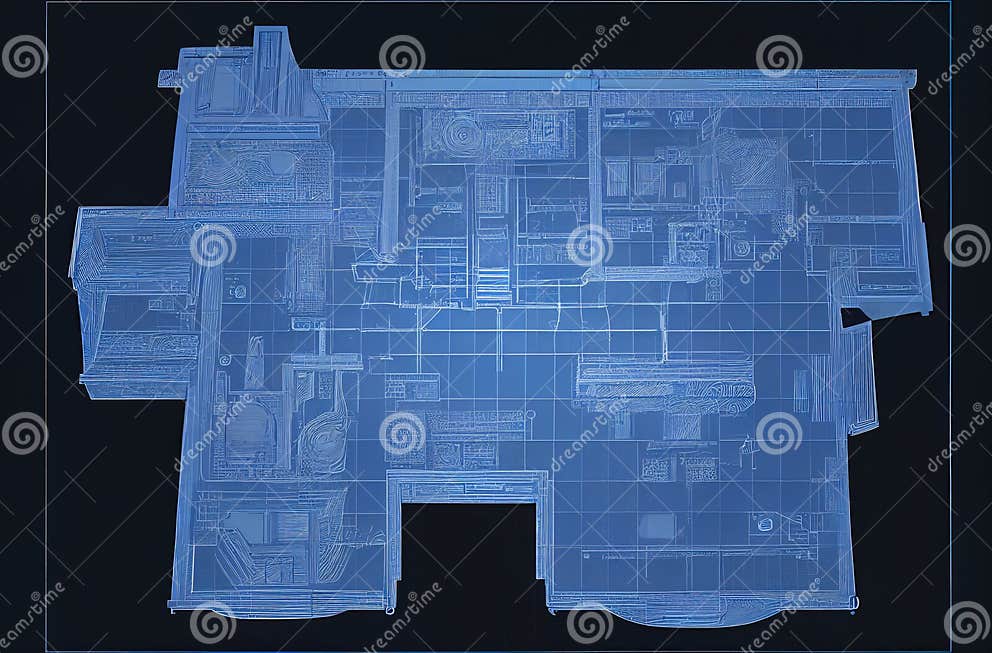 Bauplan stock abbildung. Illustration von graphik, zustand - 269673094