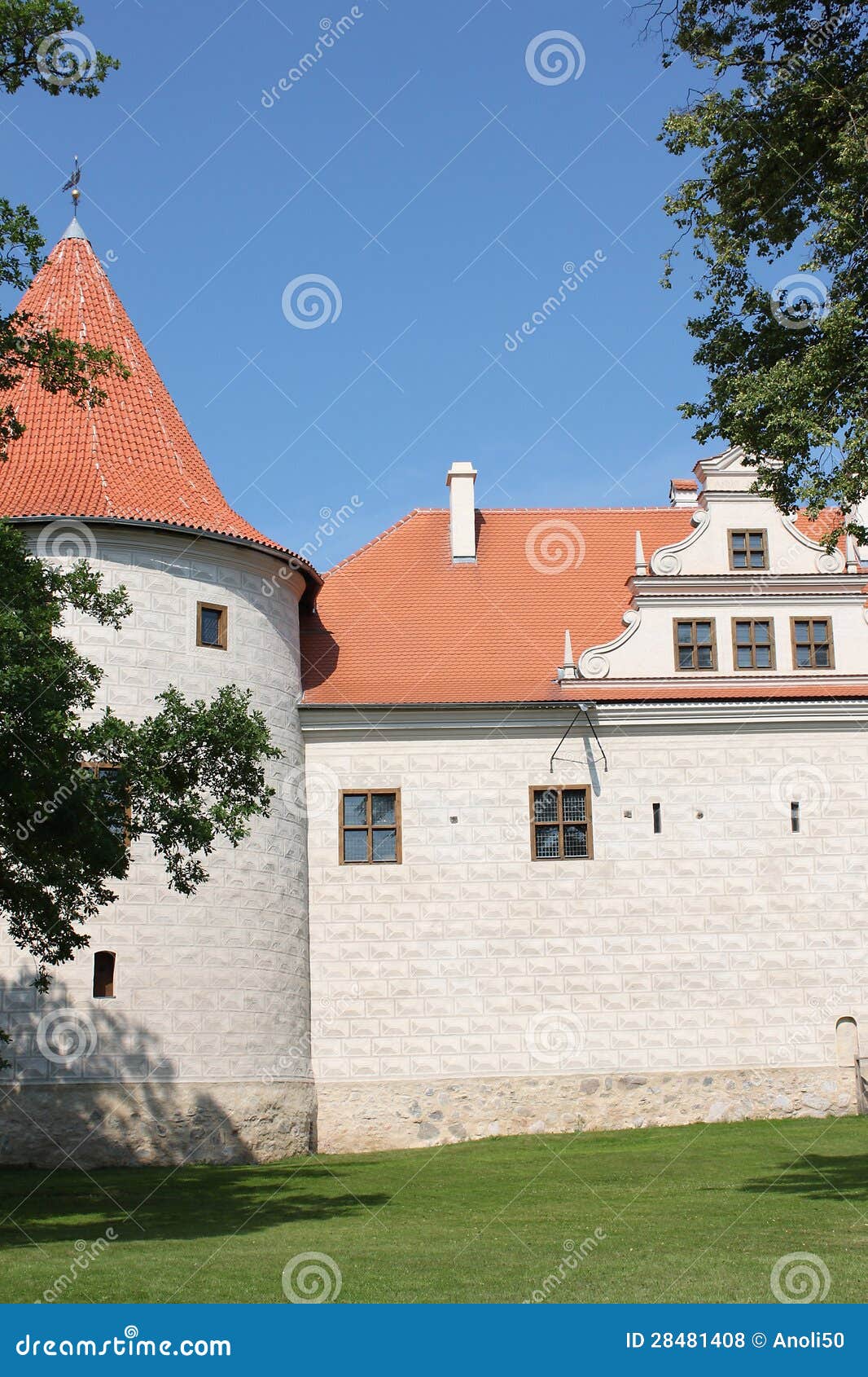 Bauska castle in Latvia stock photo. Image of tourism - 28481408