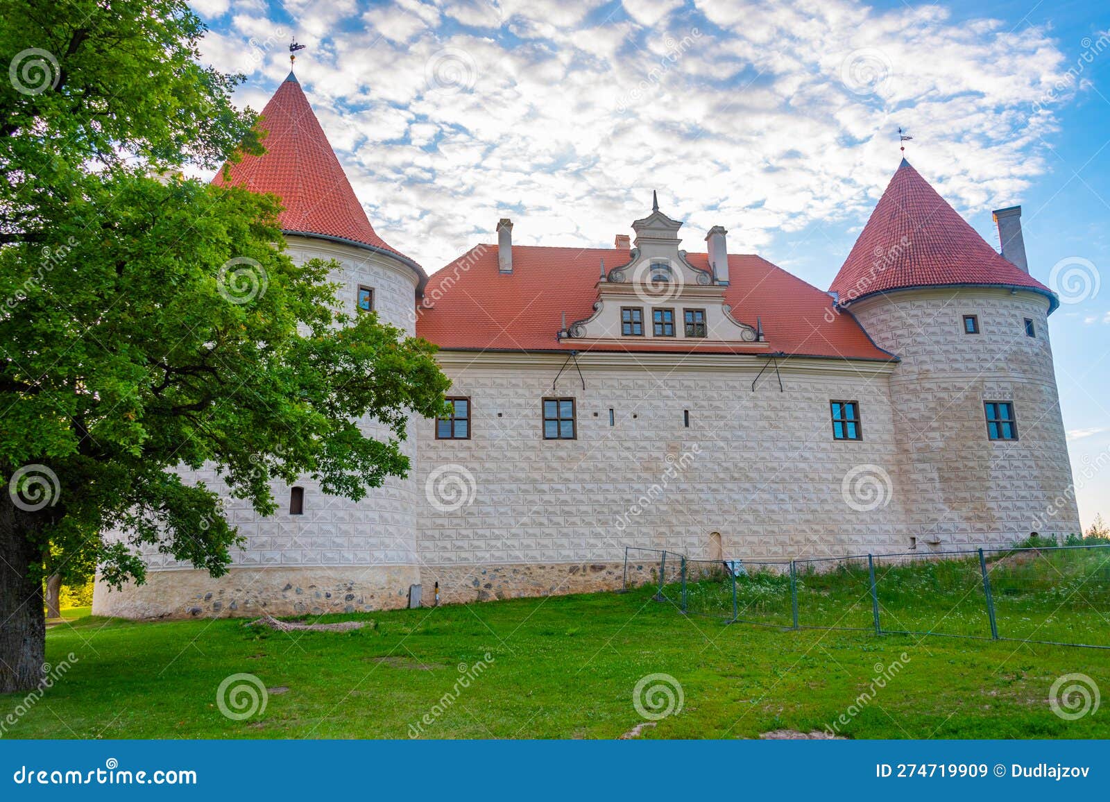 Bauska Castle Museum in Latvia Stock Image - Image of medieval, latvia ...
