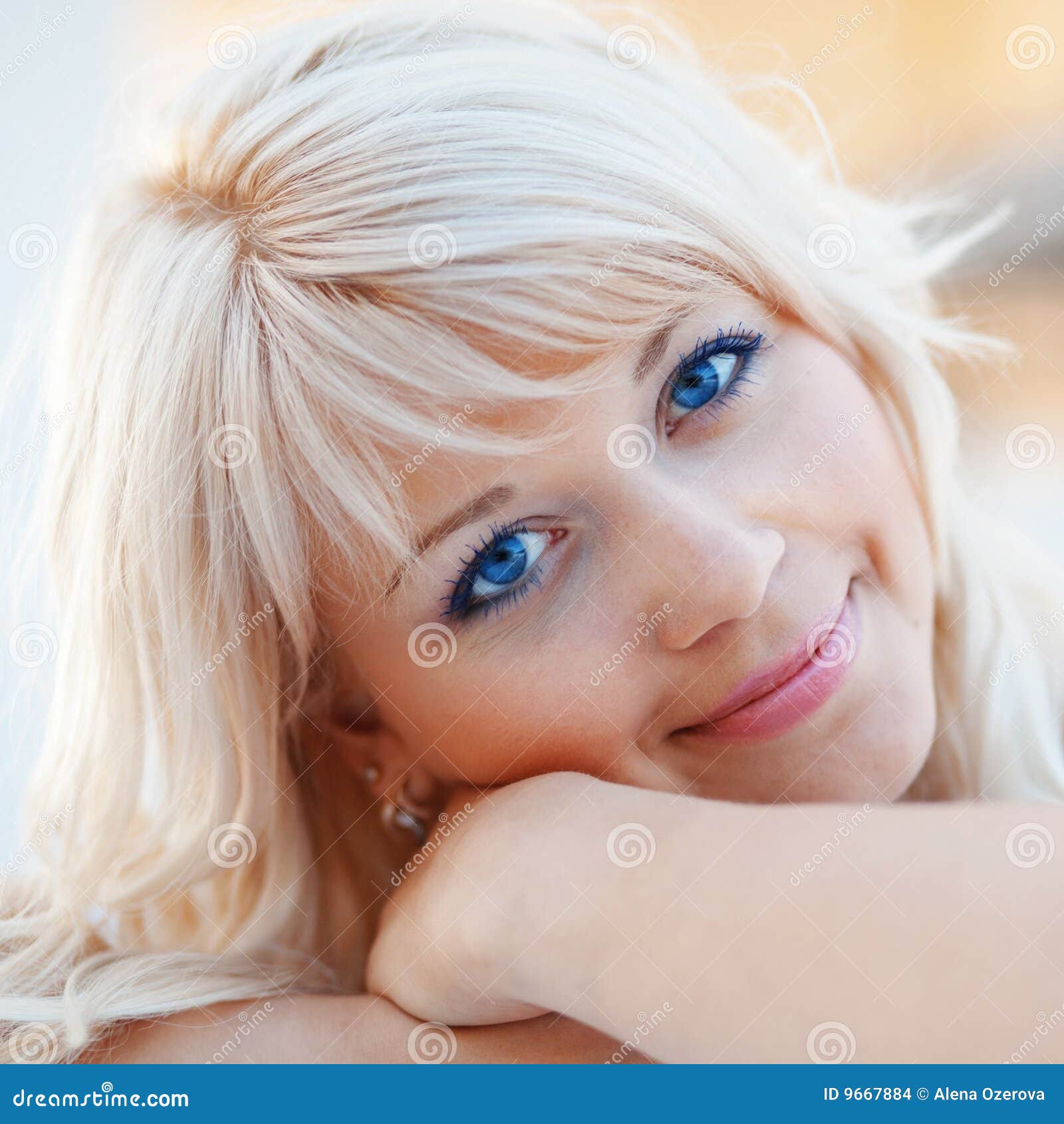 Bautiful face stock photo. Image of looking, makeup, joyful - 9667884