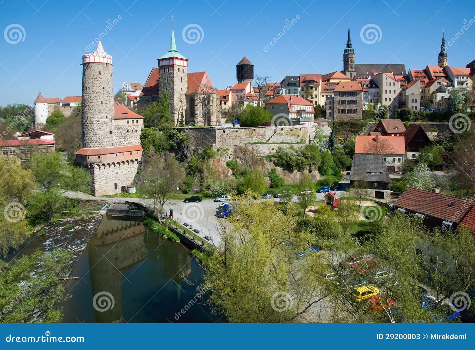 Bautzen, Germany stock image. Image of church, city, historic - 29200003
