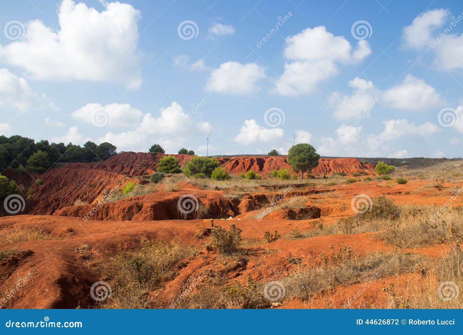 Bauxite mine landscape stock photo. Image of aluminum - 44626872