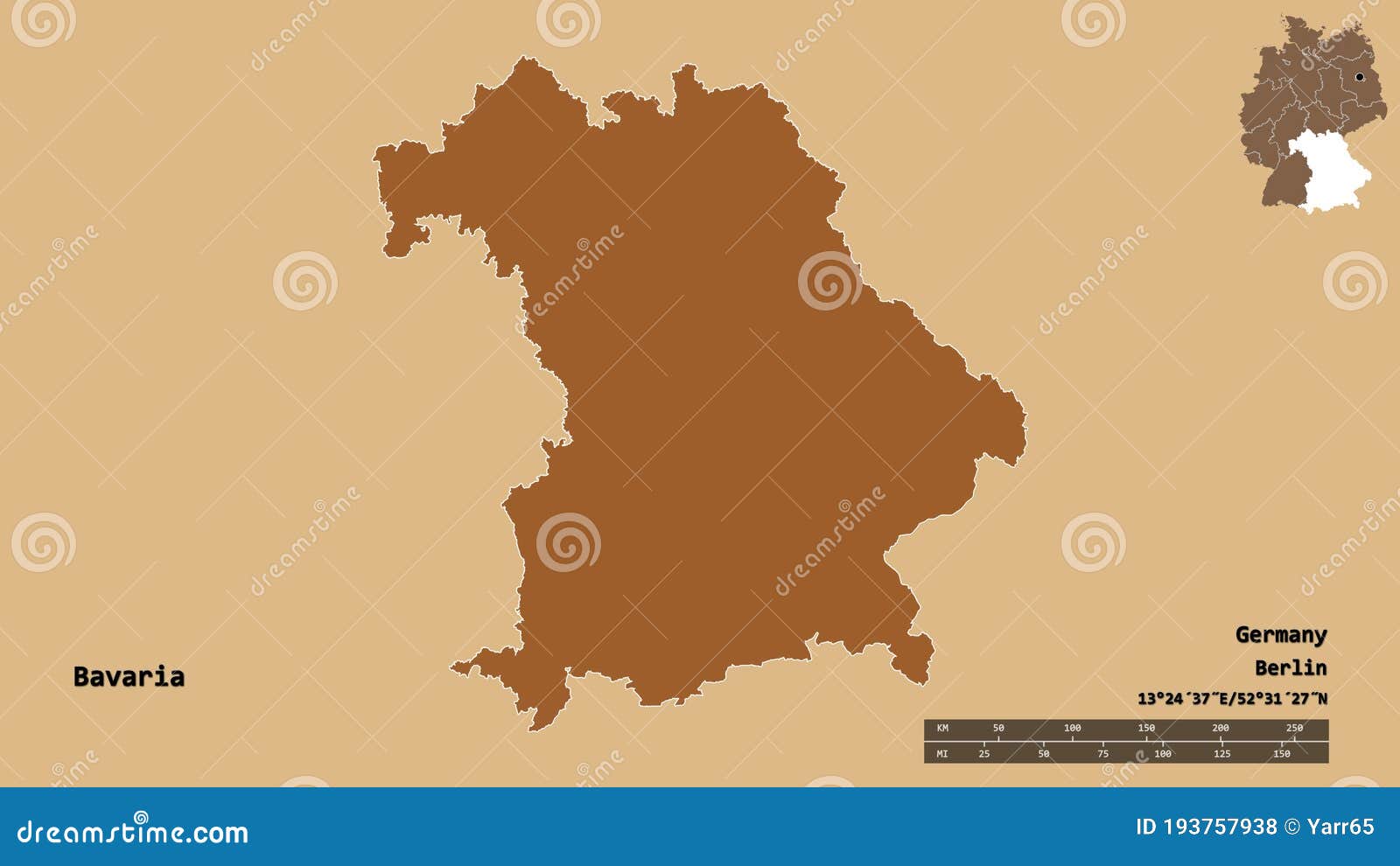 Bavaria, State of Germany, Zoomed. Pattern Stock Illustration ...
