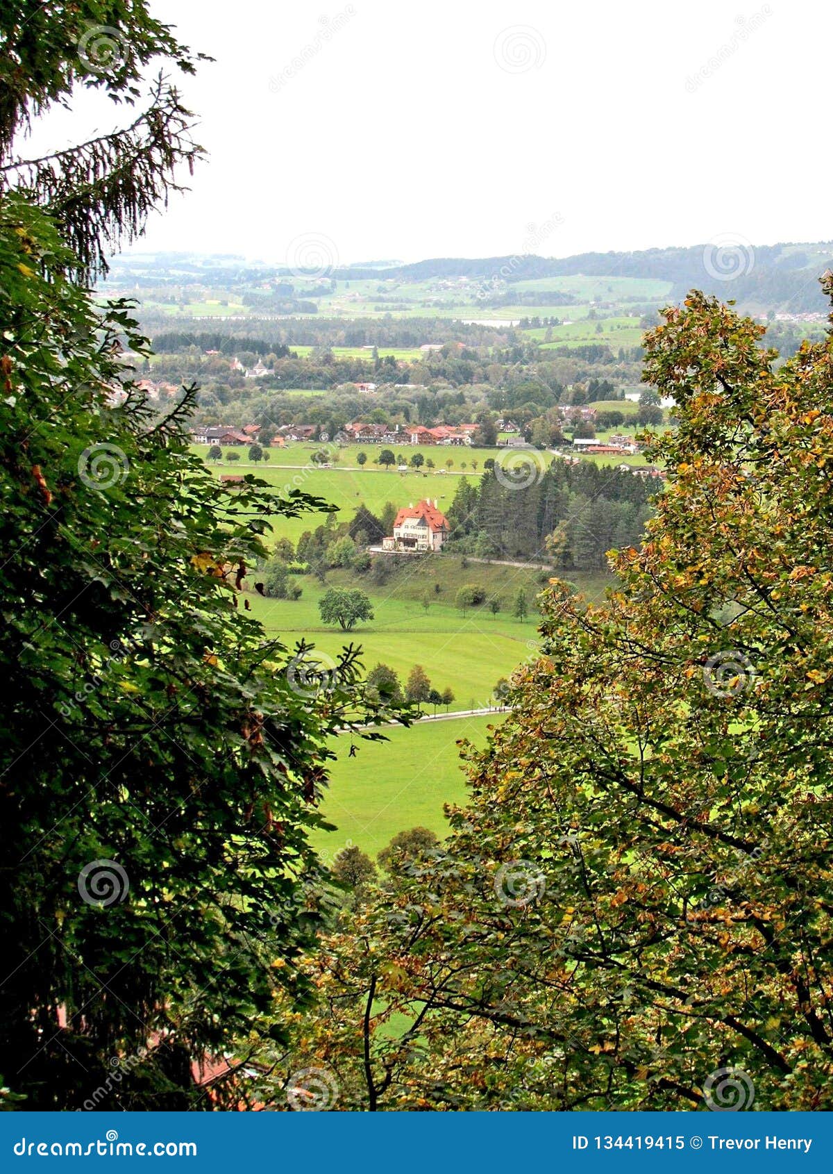 Bavaria stock image. Image of grass, farmland, bavaria - 134419415