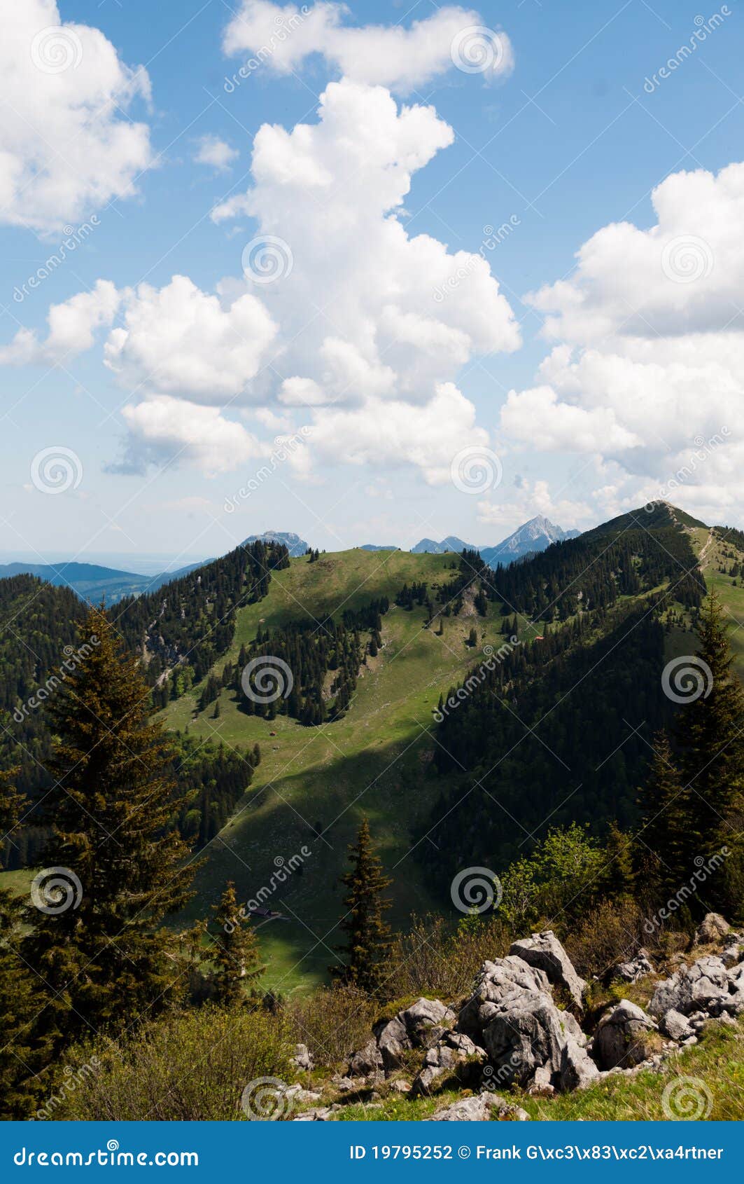 Bavarian Alps stock photo. Image of high, landscape, peak - 19795252