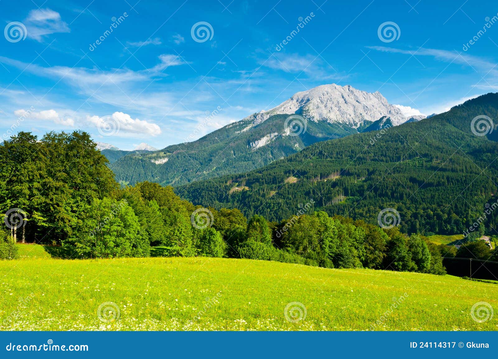 Bavarian Alps stock image. Image of nature, limestone - 24114317