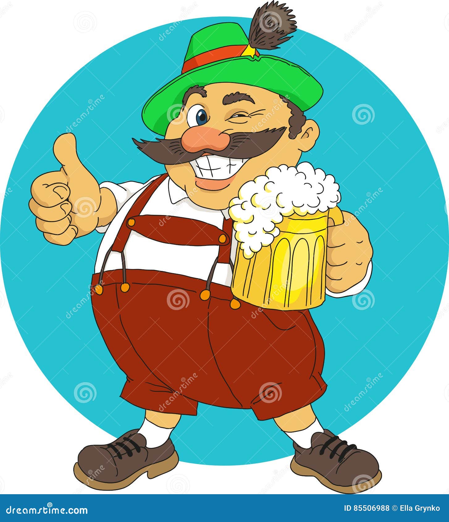 Bavarian stock illustration. Illustration of beer, bavaria - 85506988