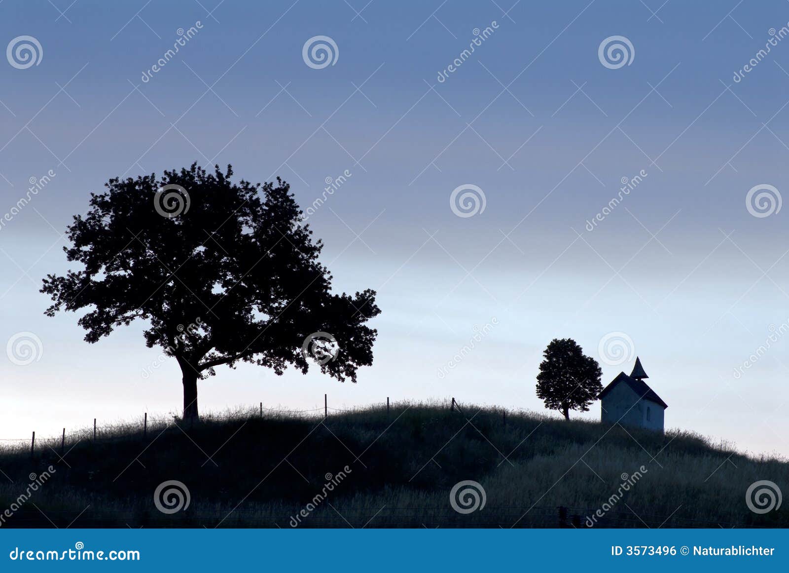 Bavarian Countryside at Dusk Stock Photo - Image of fence, farm: 3573496