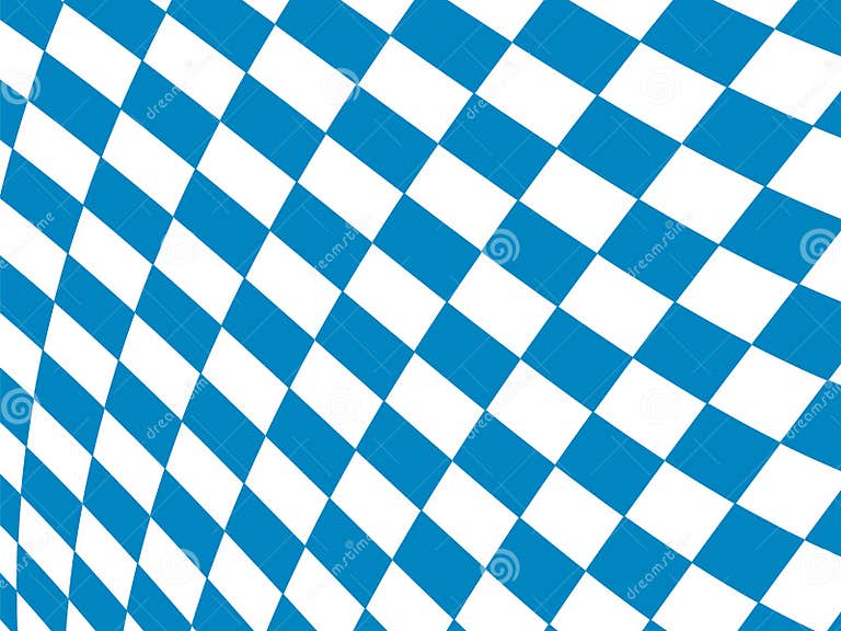 Bavarian Flag Pattern Background. Backdrop Design for Oktoberfest Stock ...