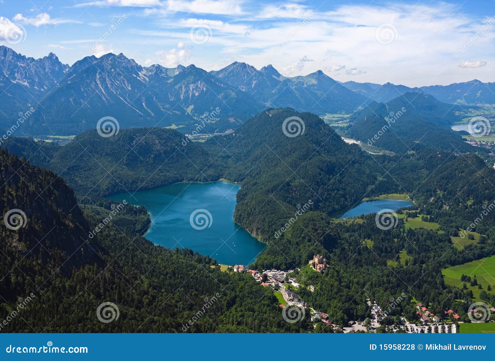 Bavarian landscape stock photo. Image of blue, germany - 15958228