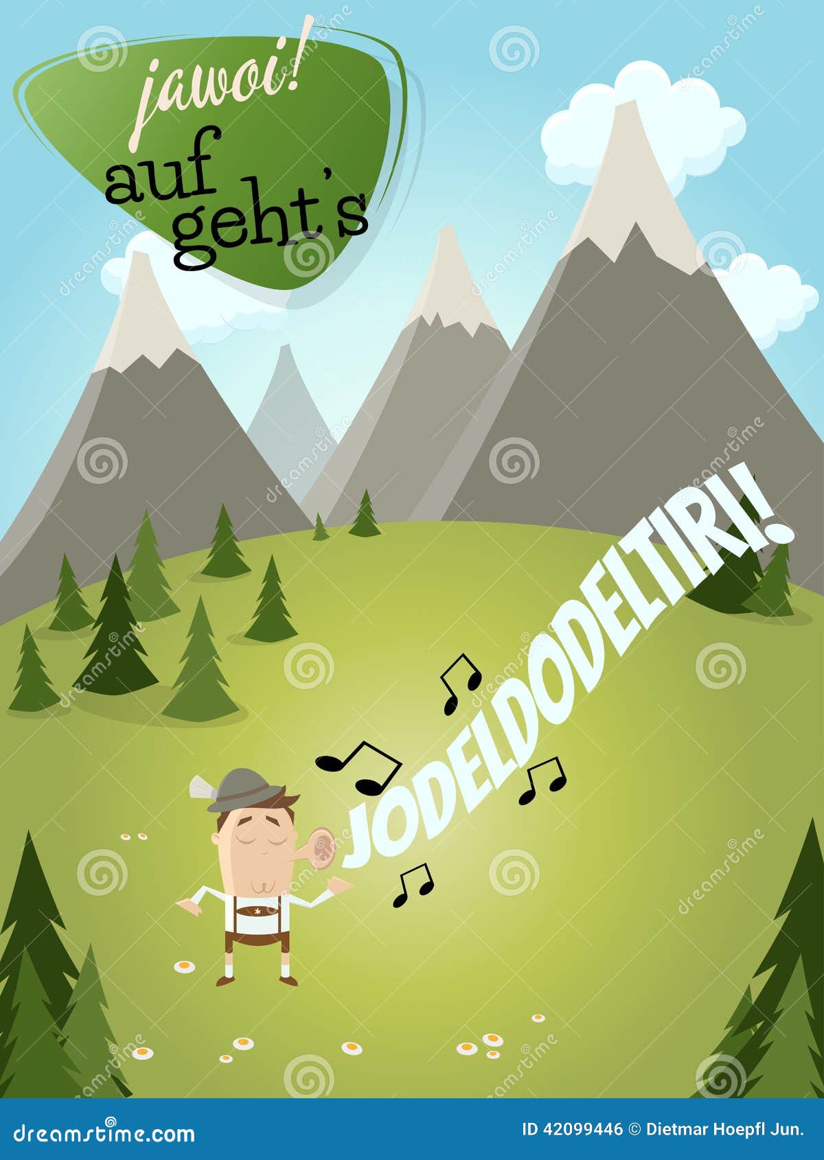 Yodel Cartoons, Illustrations & Vector Stock Images - 24 Pictures to ...