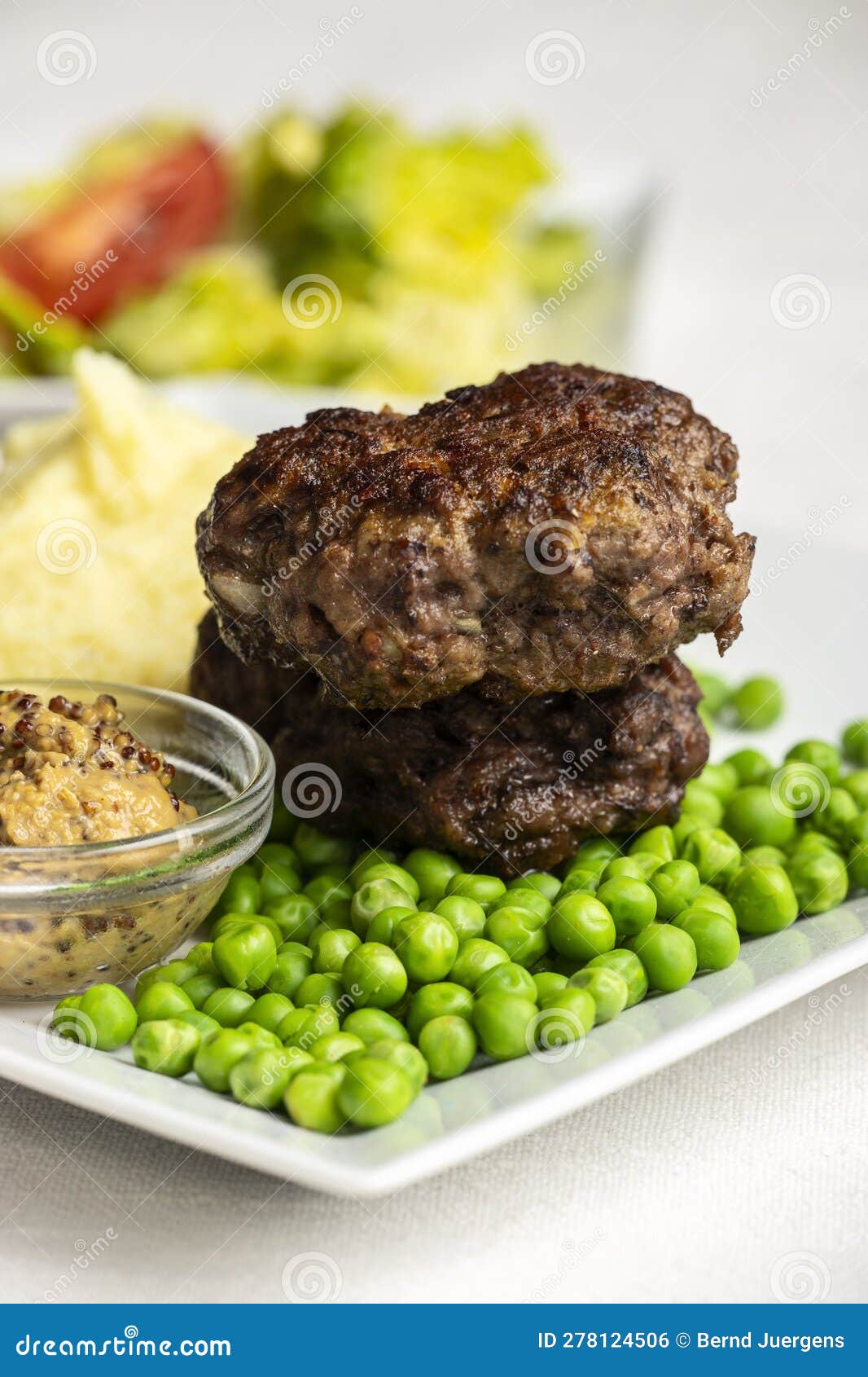 Bavarian meat loafs stock photo. Image of loaf, vegetable - 278124506