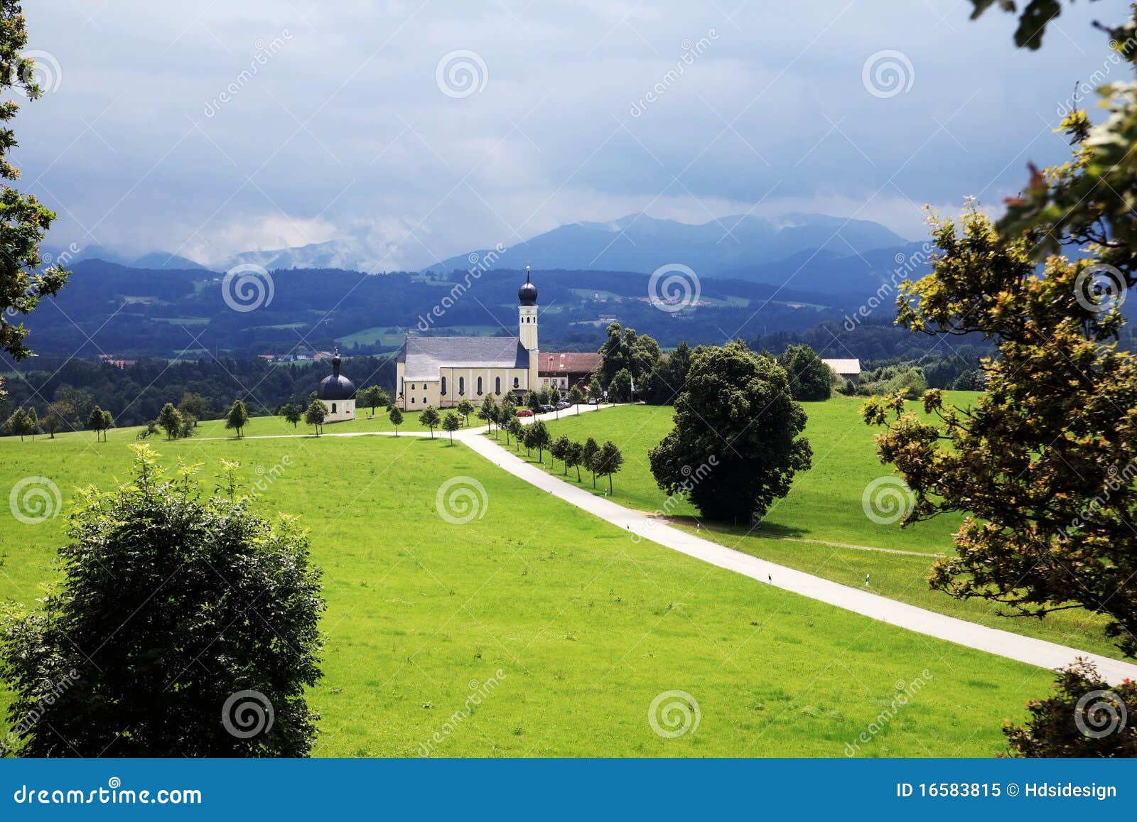 Bavarian monastery stock image. Image of german, religious - 16583815