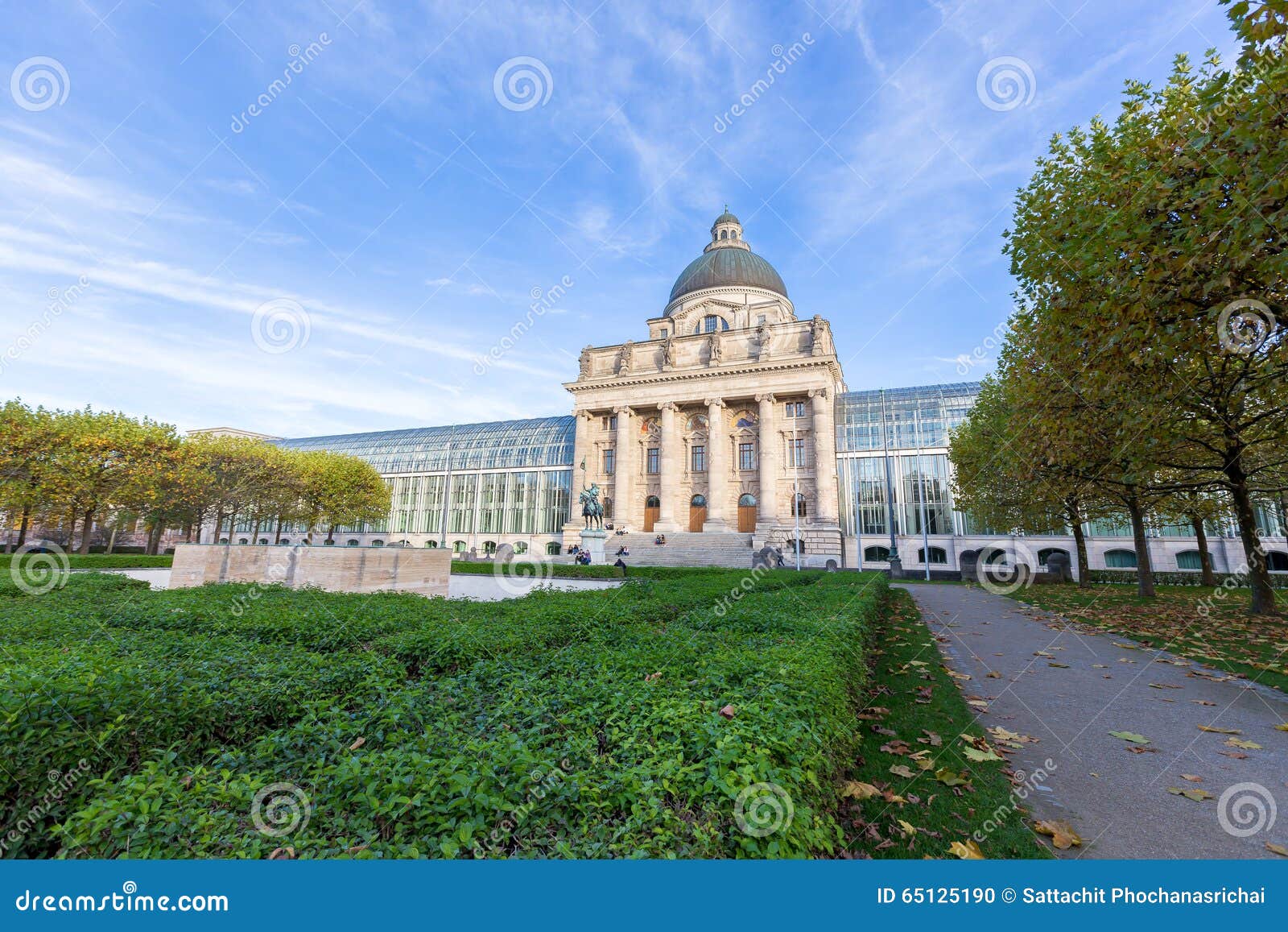 Bavarian State Building, Munich Stock Photo - Image of place, building ...