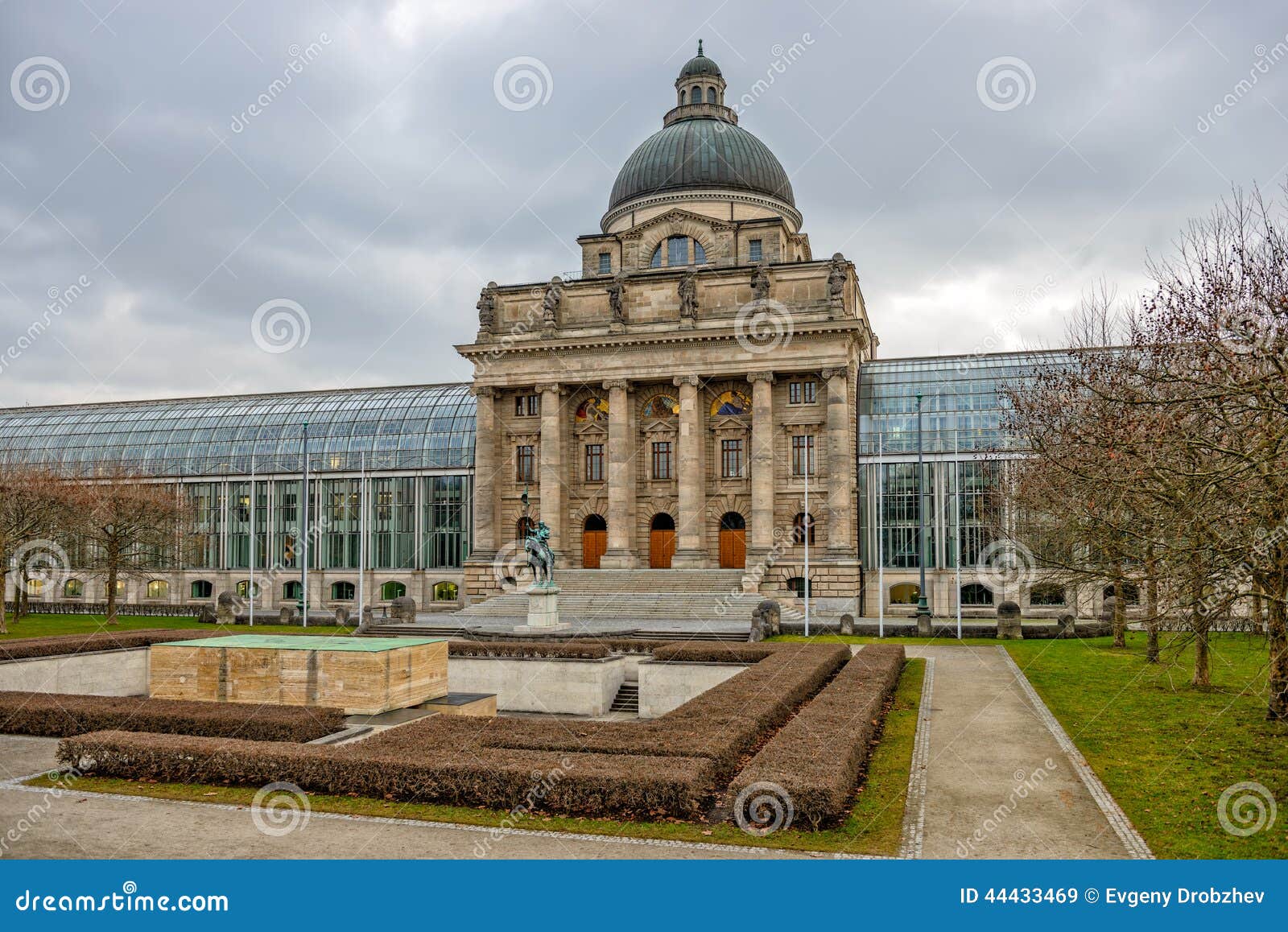 Bavarian State Chancellery Building in Munich Stock Image - Image of ...