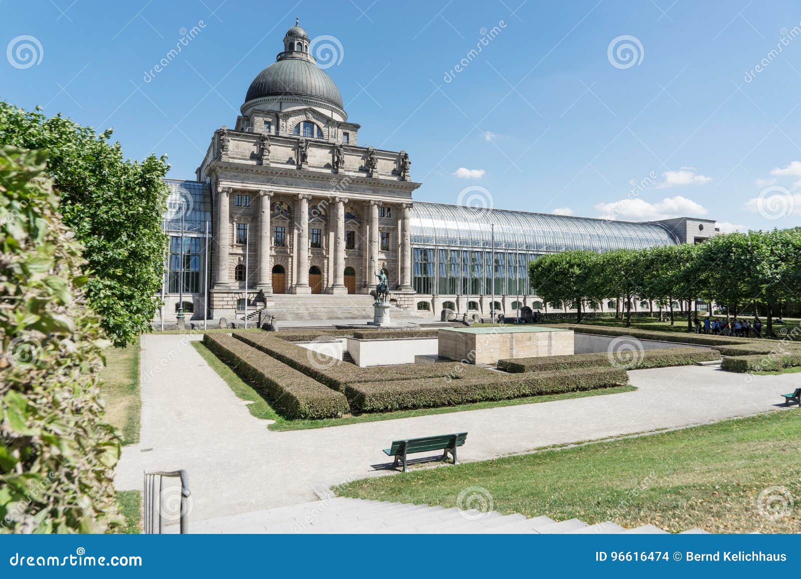 Bavarian State Chancellery Building in Munich Stock Photo - Image of ...